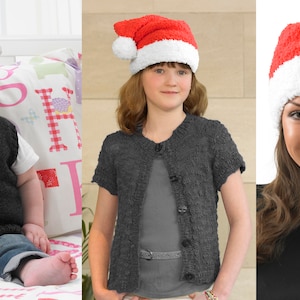 Knitting Pattern Book: Christmas Knits 1. Includes Christmas Wreath ...