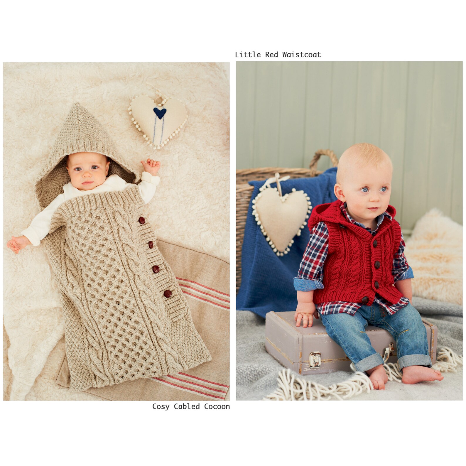 Aran Book 2 Knitting Pattern Book. 34 Designs in Baby and Kids - Etsy UK