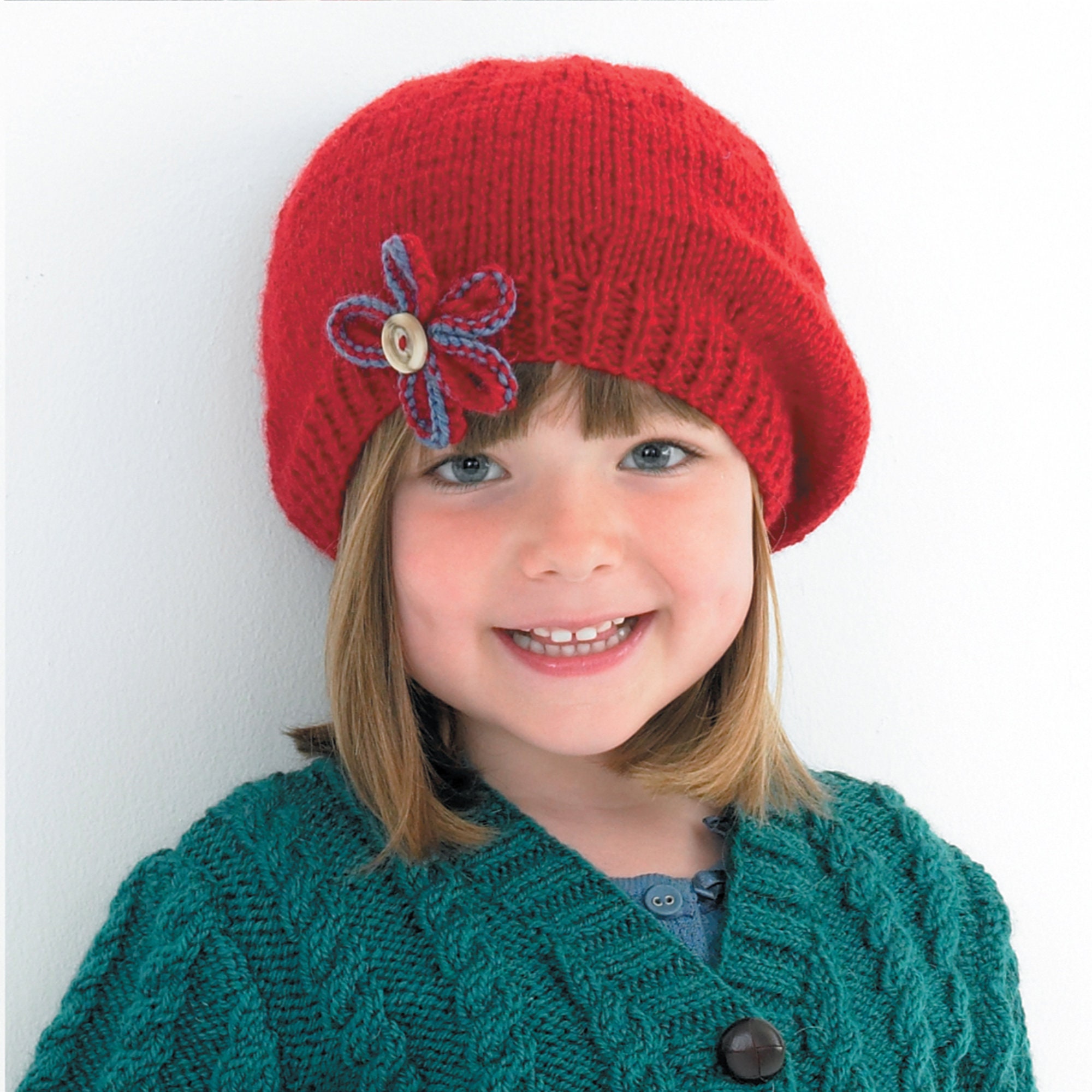 Kits & How To Sewing & Fiber Knitting Knitting Pattern Child's Hat in ...