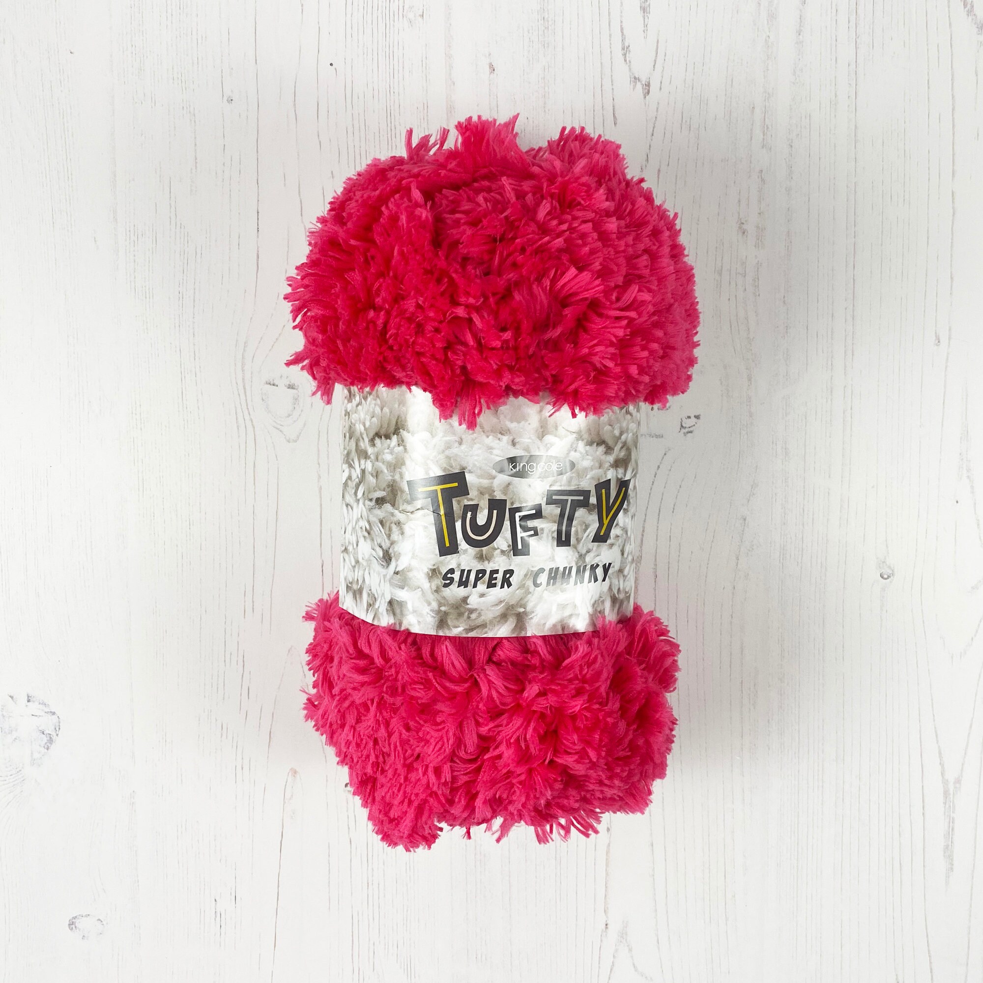 Crochet Sewing & Fiber 200g Ball of King Cole Super Chunky Tufty Yarn ...