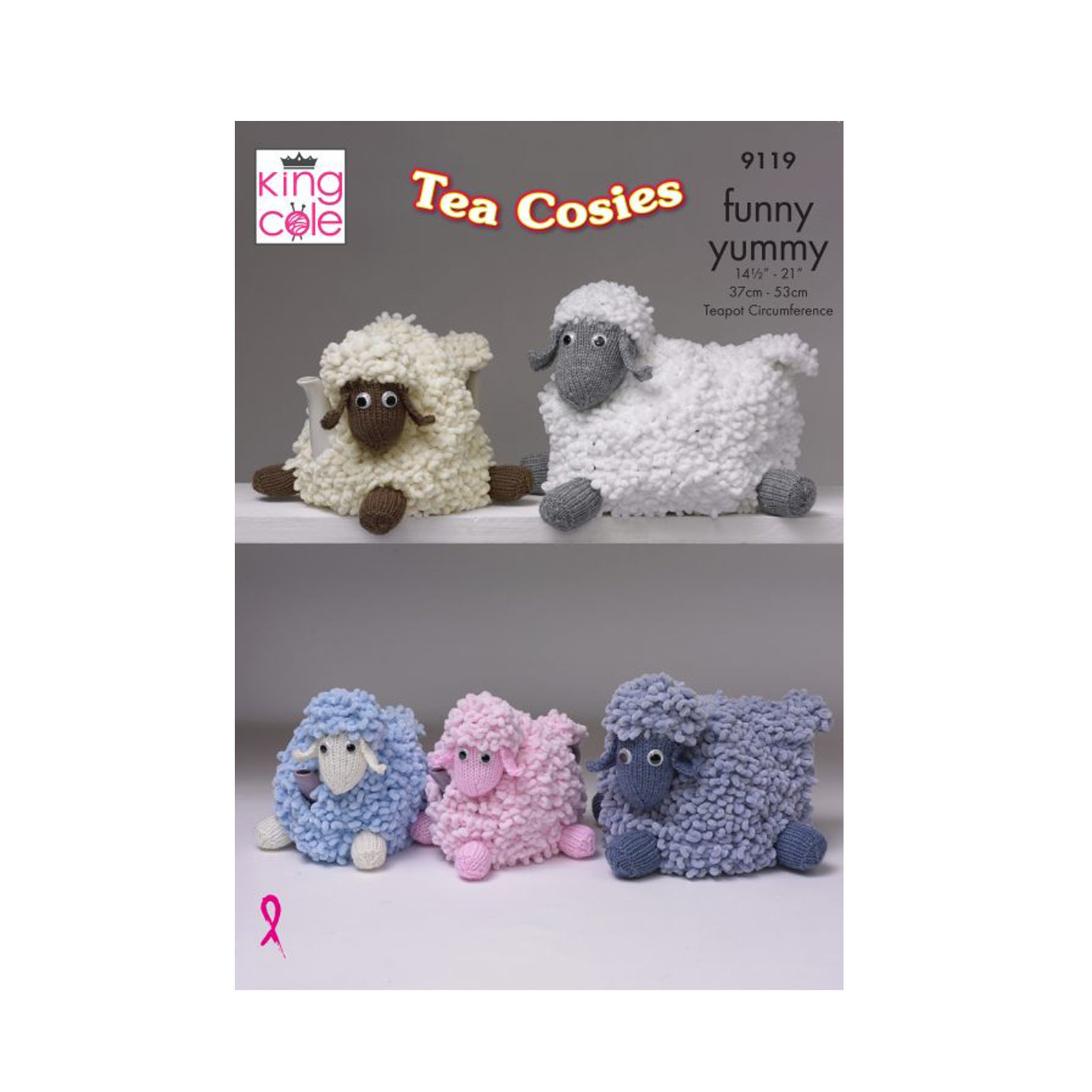 Knitting Pattern: Sheep Teapot Cosy. Hand Knitted in King Cole Funny ...