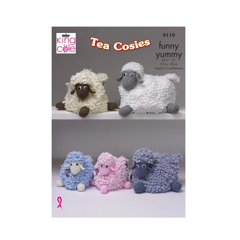 Knitting Pattern: Sheep Teapot Cosy. Hand Knitted in King Cole Funny ...