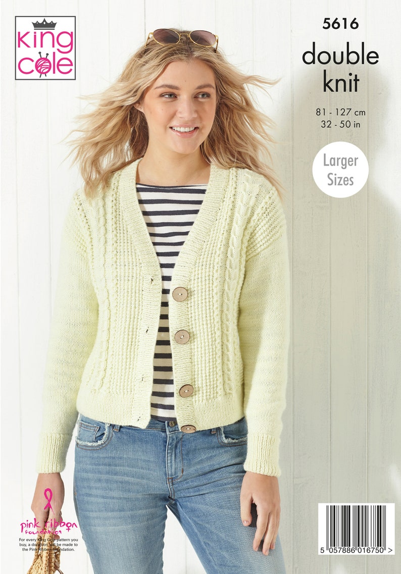 Knitting Pattern: Summer Cardigans for Ladies in DK Yarn - Etsy