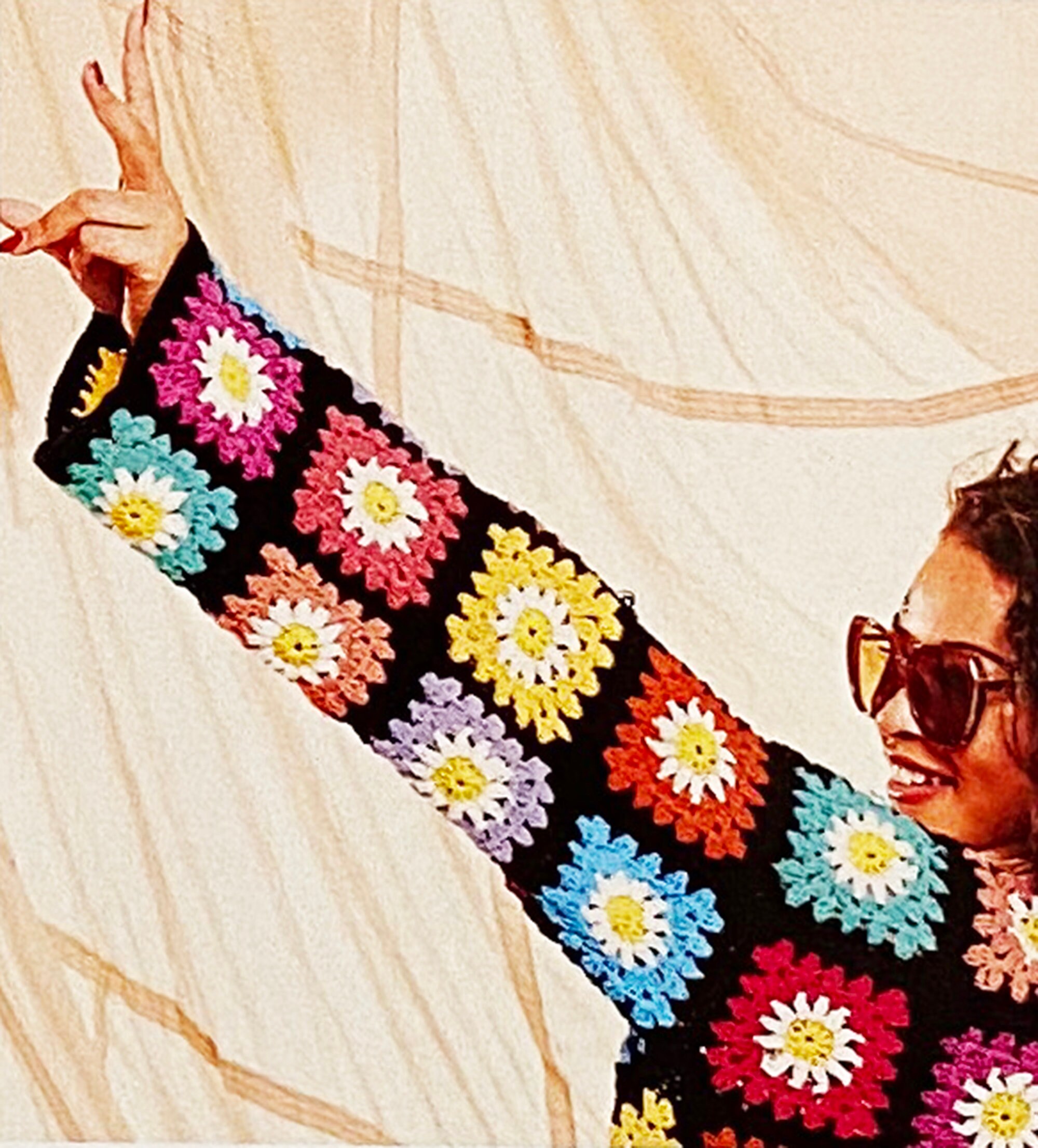 Crochet Pattern: Easy Long Summer Jacket in Granny Squares. - Etsy UK