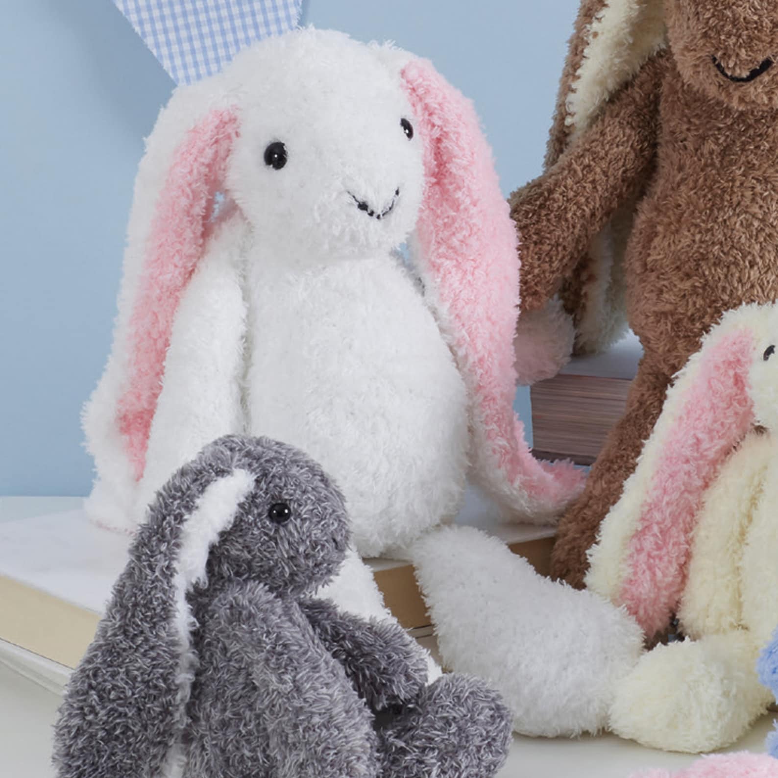 Knitting Pattern: Rabbit Snuggle Toys for Babies. Hand-knitted | Etsy