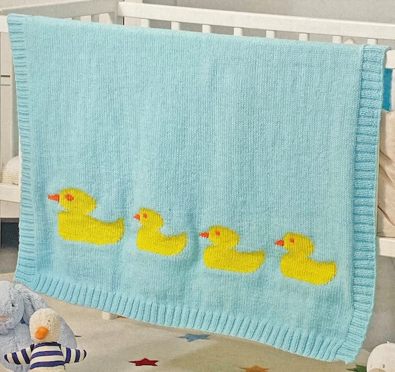 Baby Blanket Knitting Pattern Ducks Snuggle Bean Blanket Pattern By