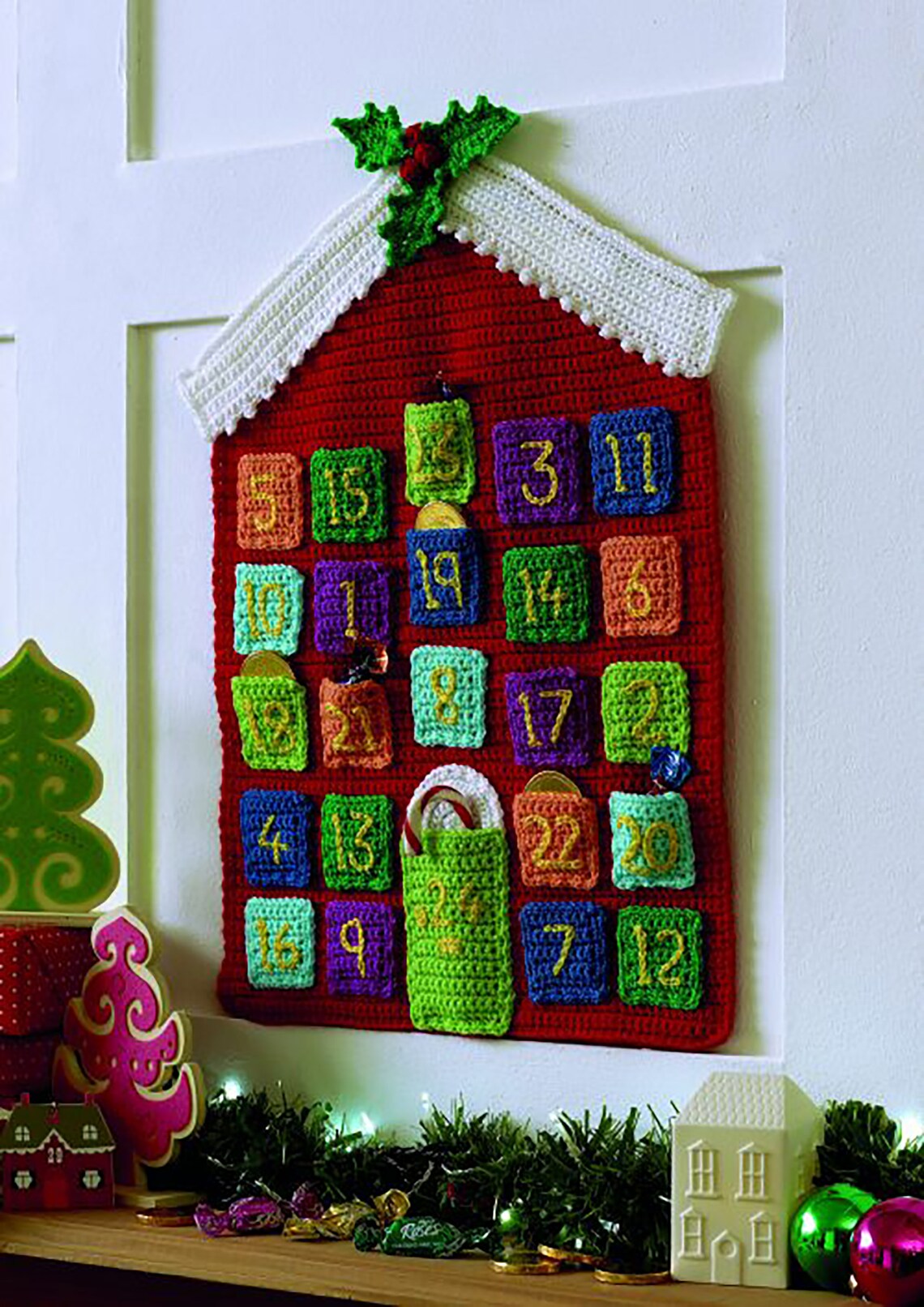 Crochet Pattern: Christmas Crochet Book 1. Projects Include an | Etsy