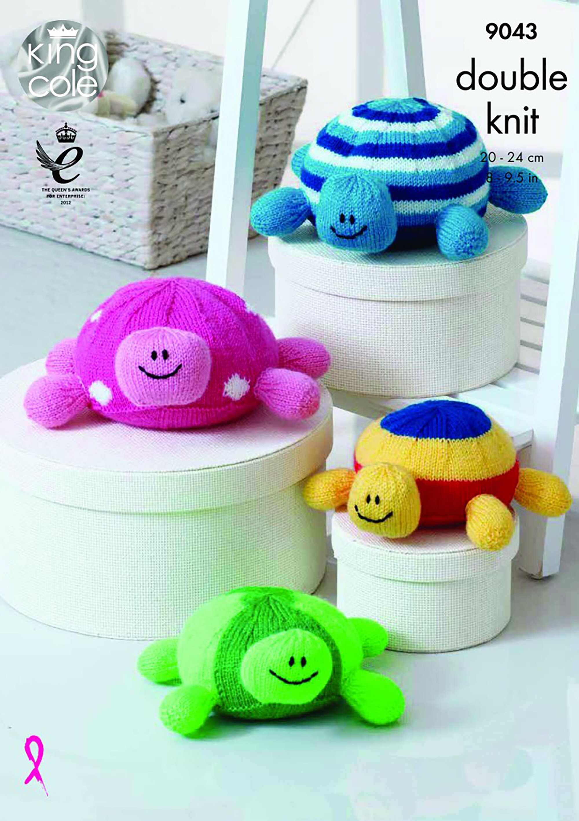 Knitting Pattern: Tortoise Knitted Toys. Small and Large | Etsy