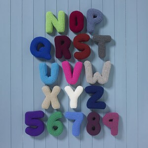 Crochet Pattern: Crochet Alphabet and Numbers Book - Etsy Canada