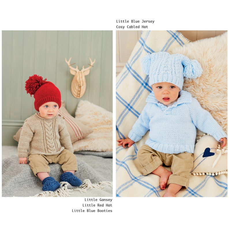 Aran Book 2 Knitting Pattern Book. 34 Designs in Baby and Kids - Etsy UK