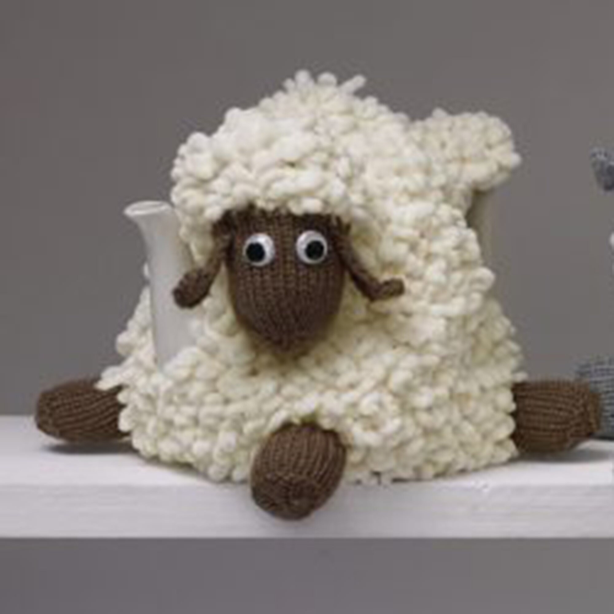 Knitting Pattern: Sheep Teapot Cosy. Hand Knitted in King Cole Funny ...