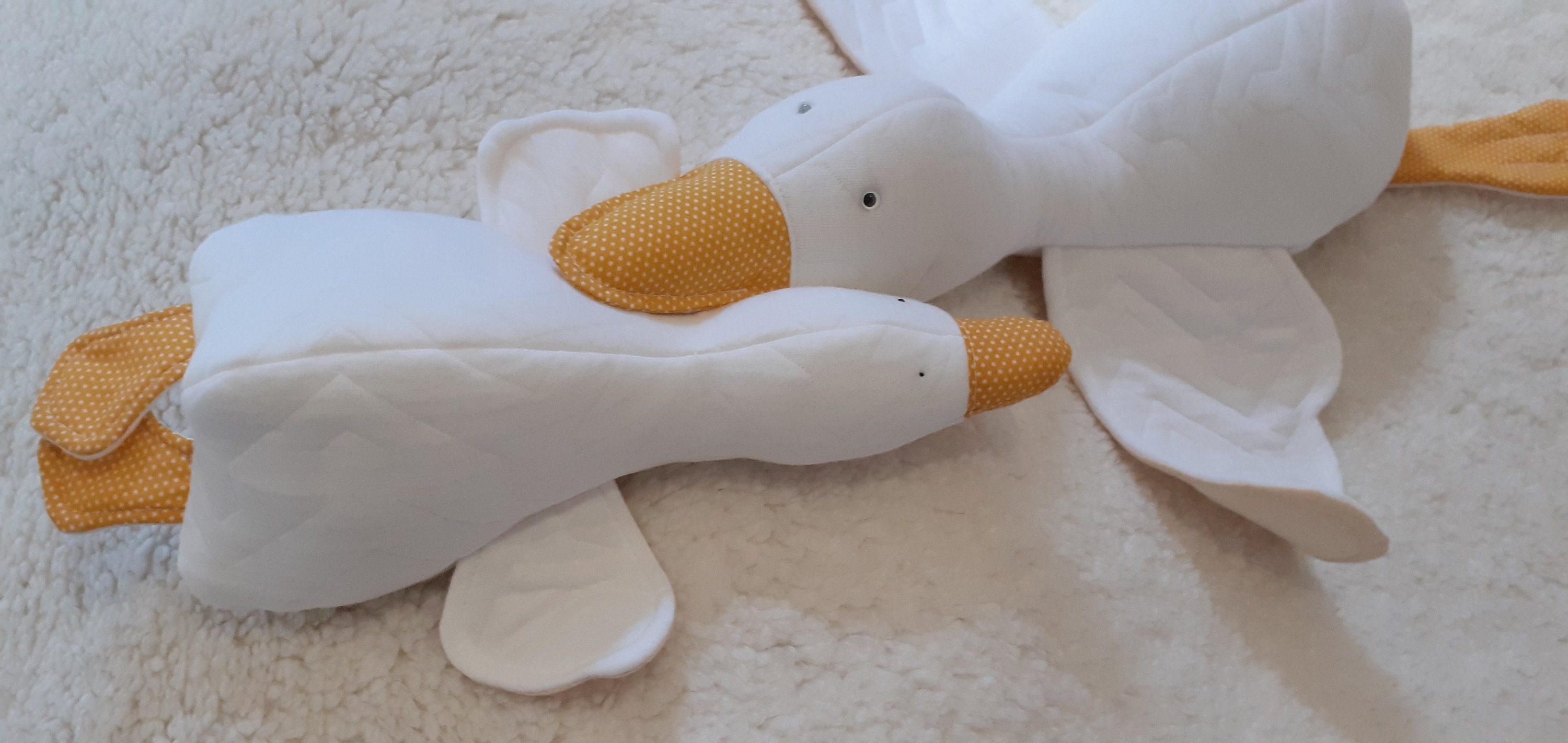 Goose Soft Toy, Duck Stuffed Animal, Baby Comforter, Gift for Kids ...