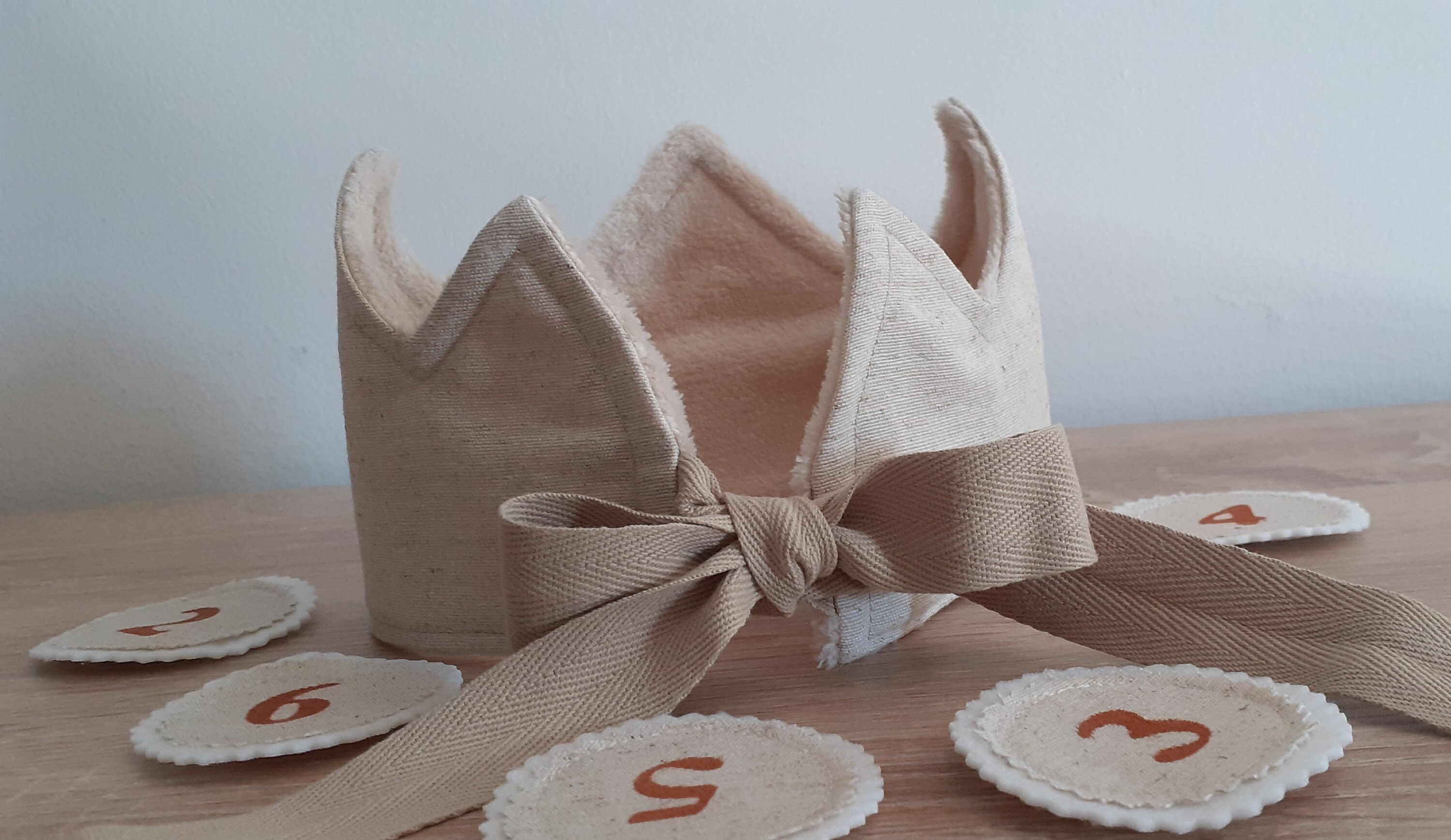 Birthday Crown With 6 Numbers, First Birthday Crown, Boy Crown, Girl ...