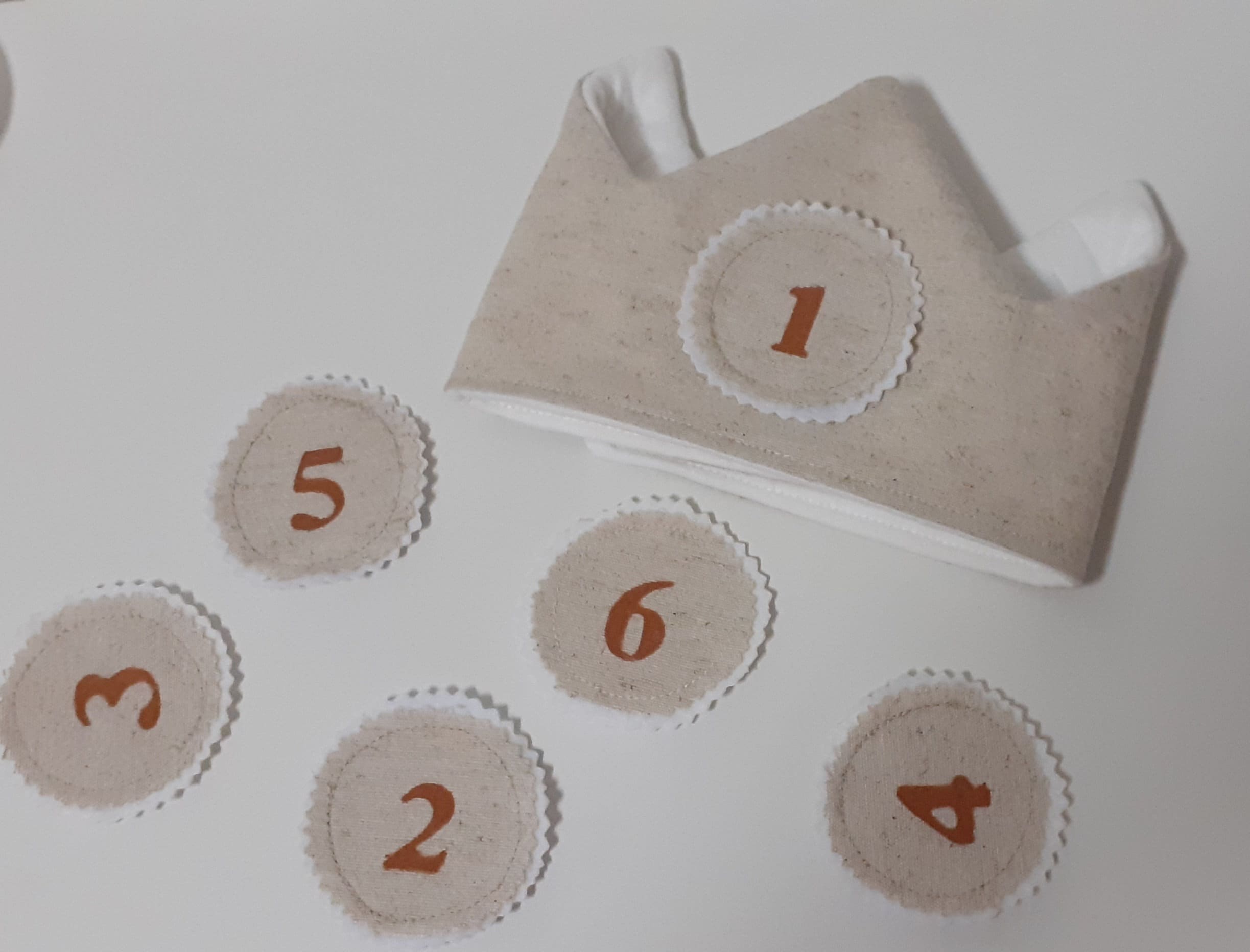 Birthday Crown With 6 Numbers, First Birthday Crown, Boy Crown, Girl ...