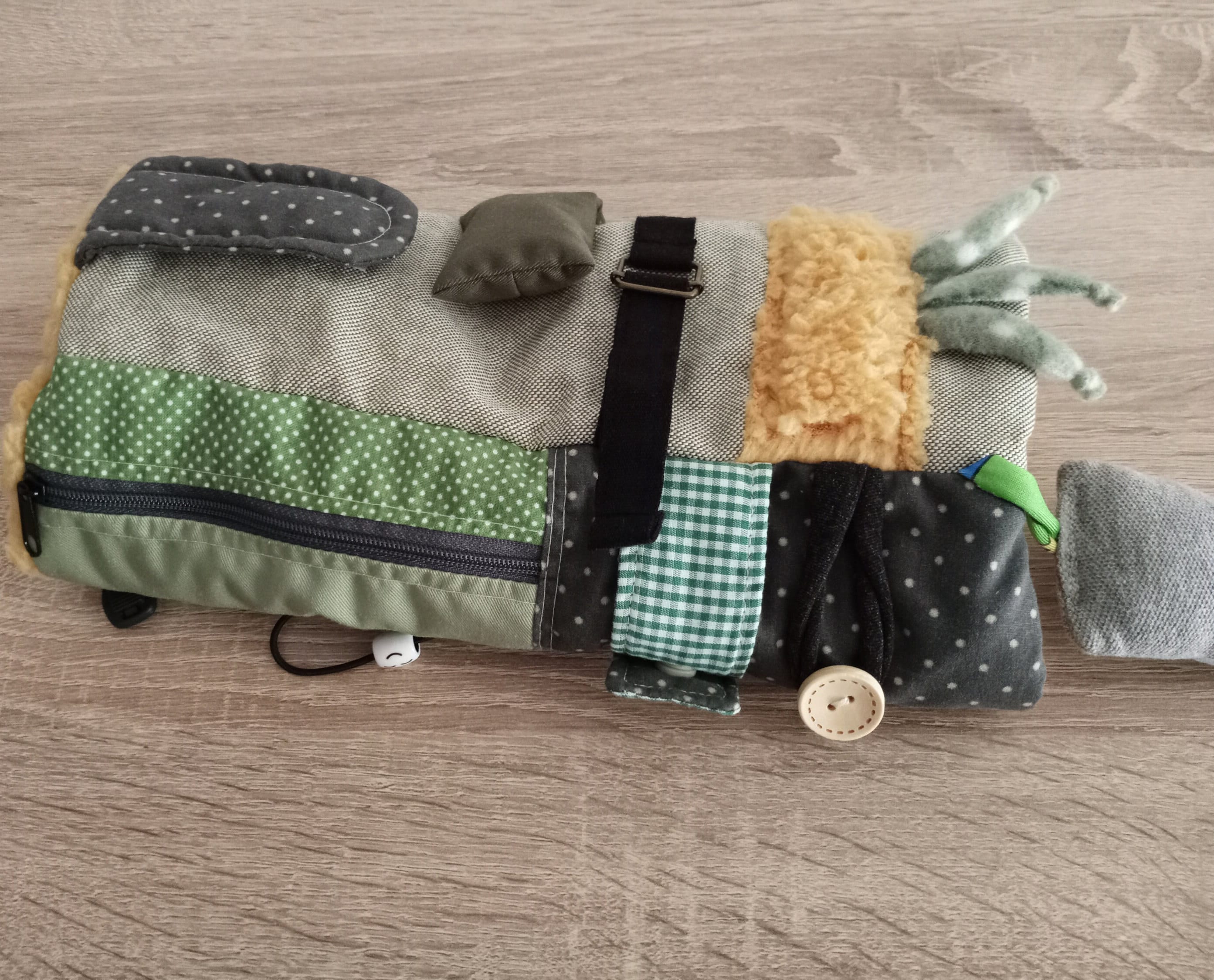 Twiddle Muff Twiddle Cuff Sensory Sleeve Fidget Alzheimer - Etsy