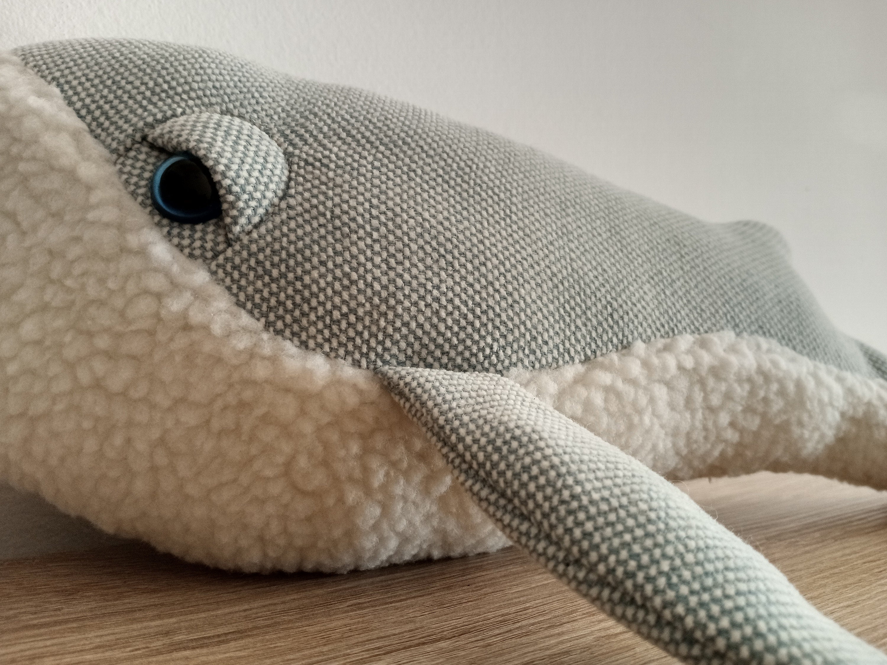 Humpback whale / Plush whale / Sea creatures / Handmade stuffed animal ...