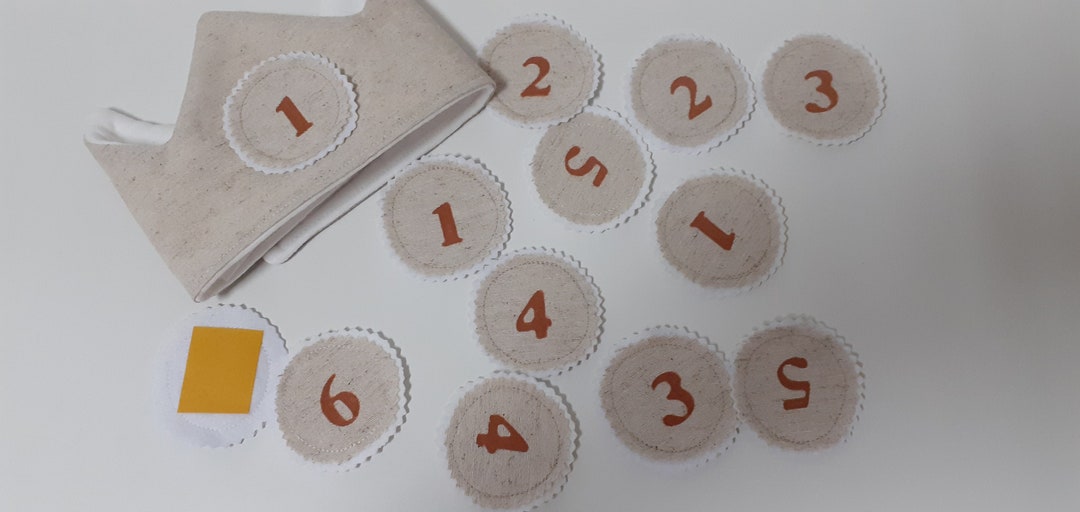 Badge Numbers for Birthday Crowns, Self-adhesive Numbered Badges ...