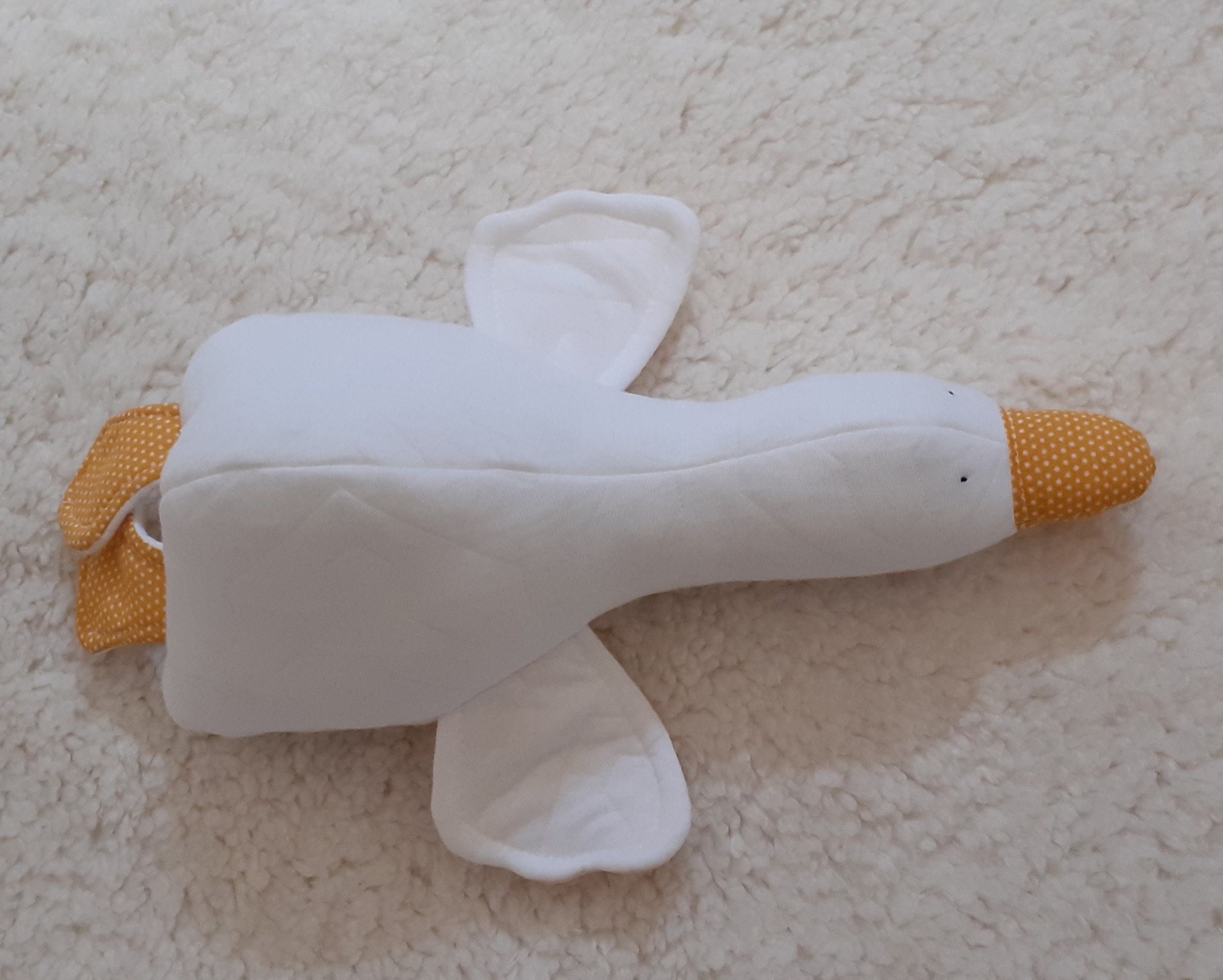 Goose Soft Toy, Duck Stuffed Animal, Baby Comforter, Gift for Kids ...