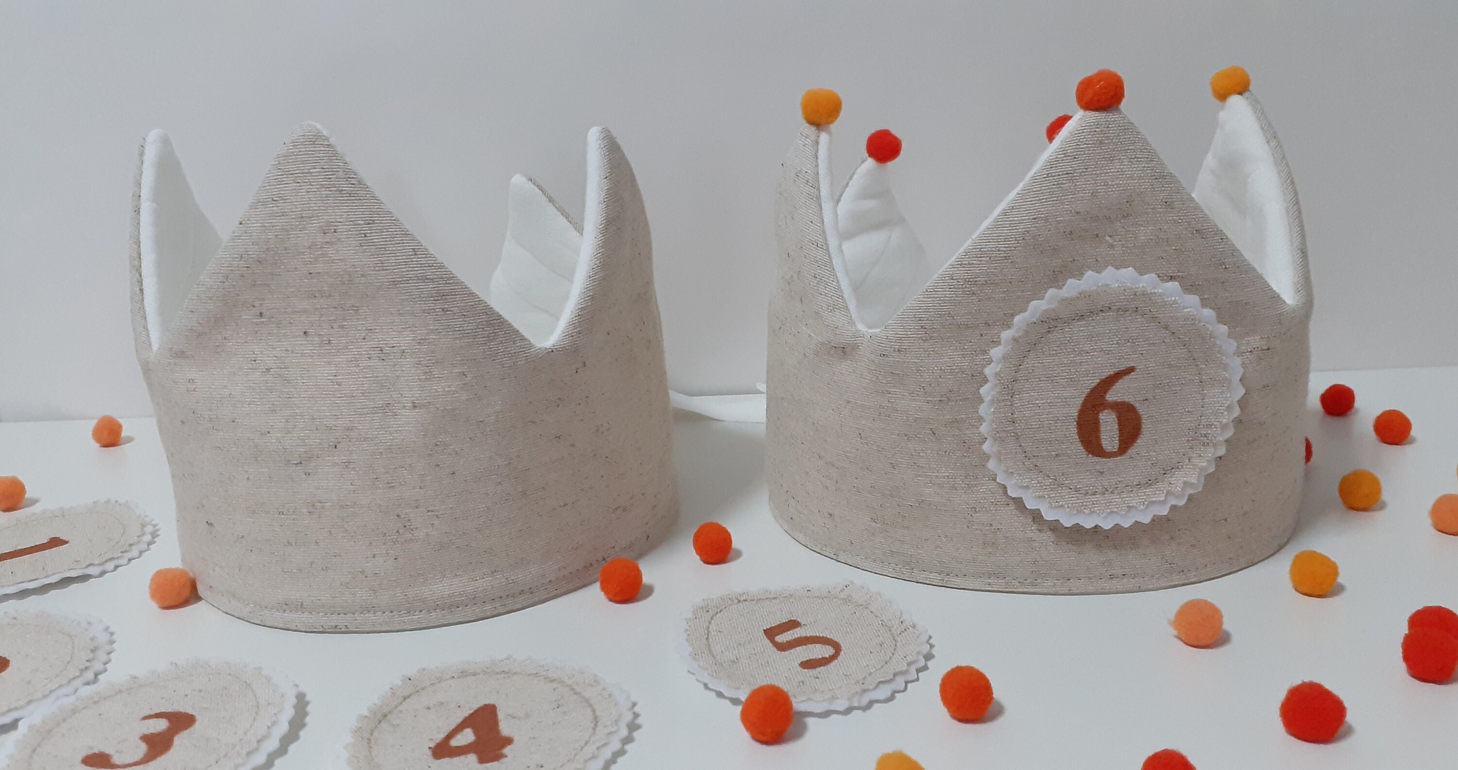 Badge Numbers for Birthday Crowns, Self-adhesive Numbered Badges ...