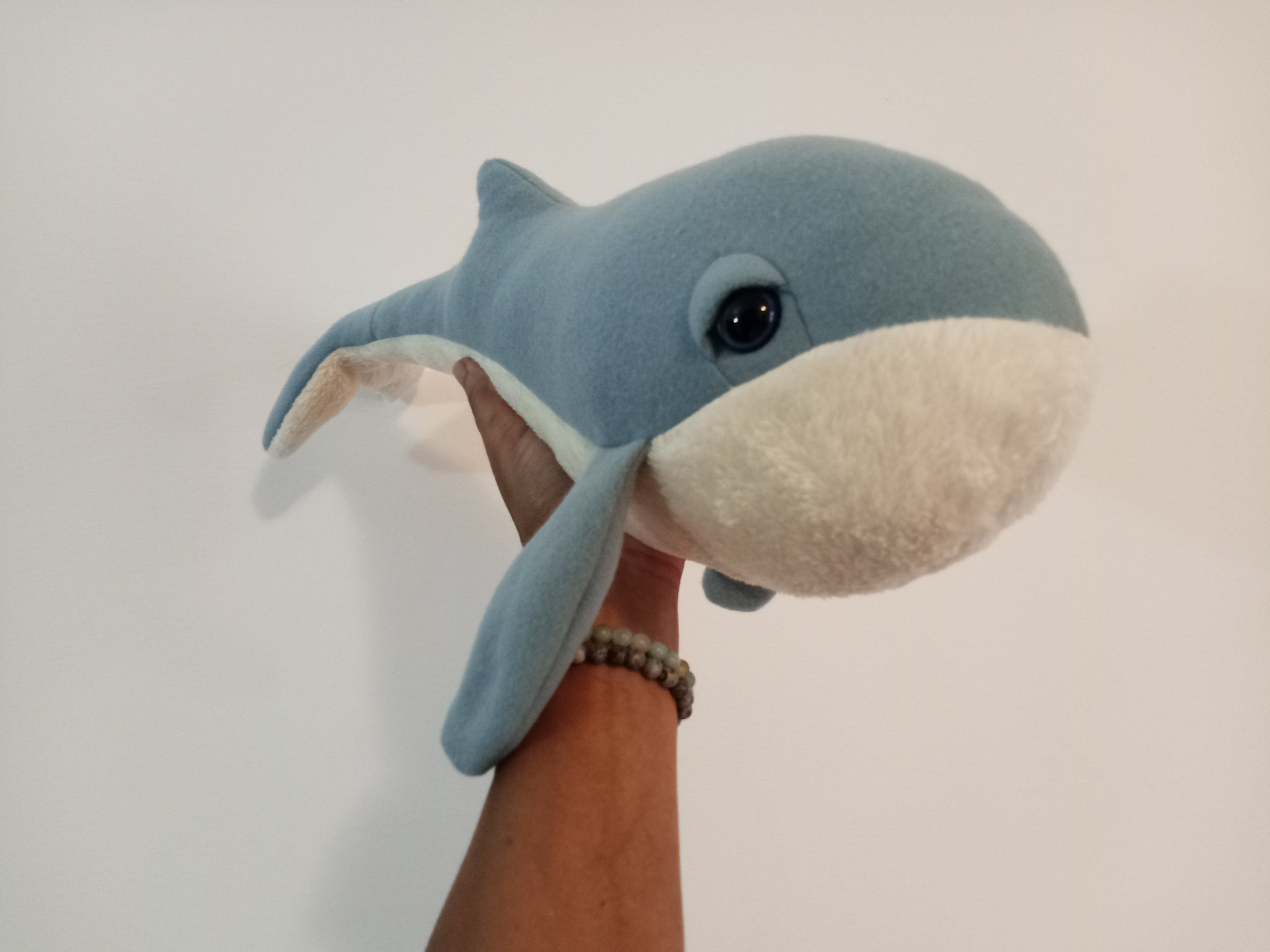 Humpback whale / Plush whale / Sea creature / Handmade stuffed animal ...