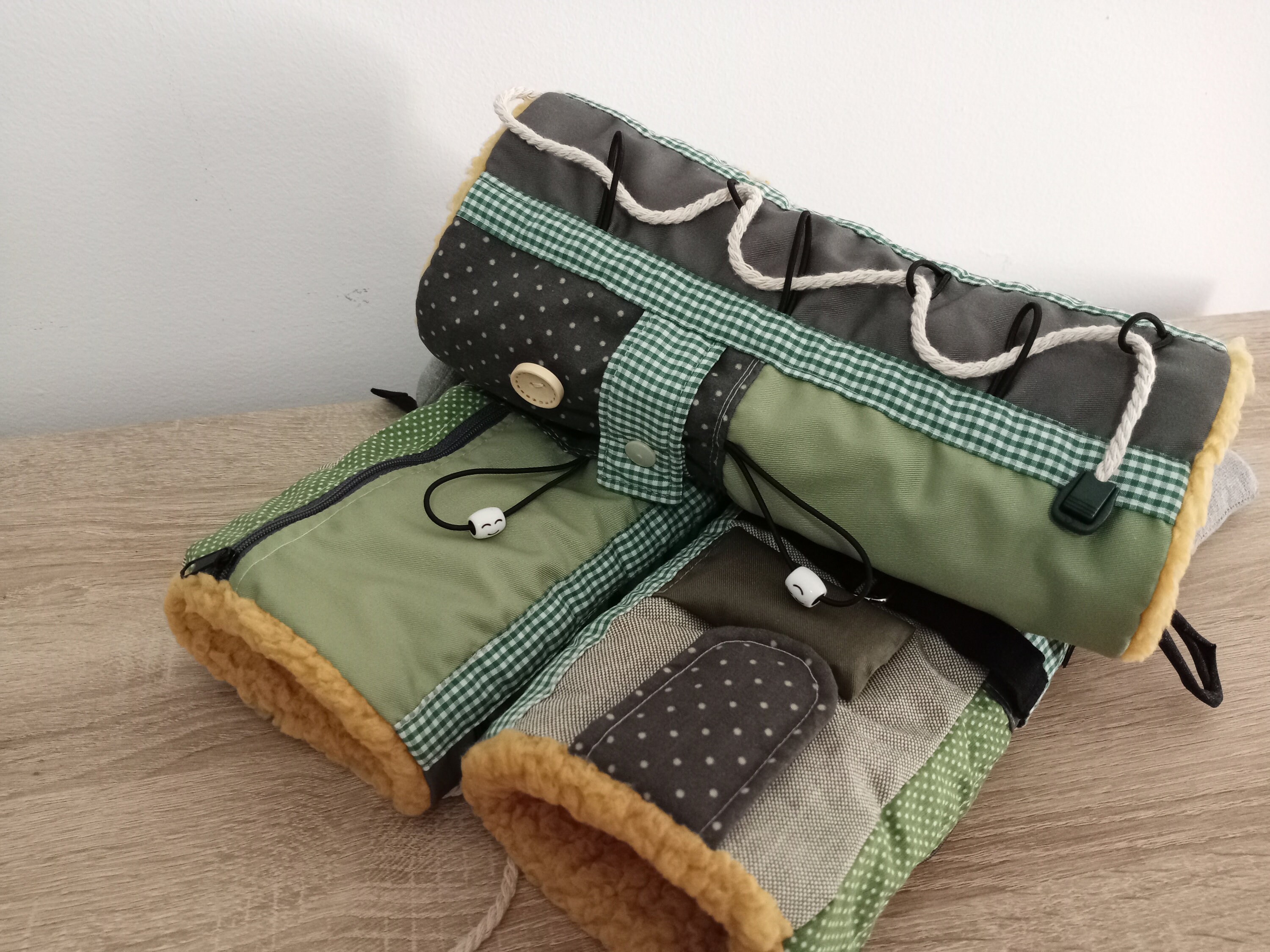 Twiddle Muff Twiddle Cuff Sensory Sleeve Fidget Alzheimer - Etsy