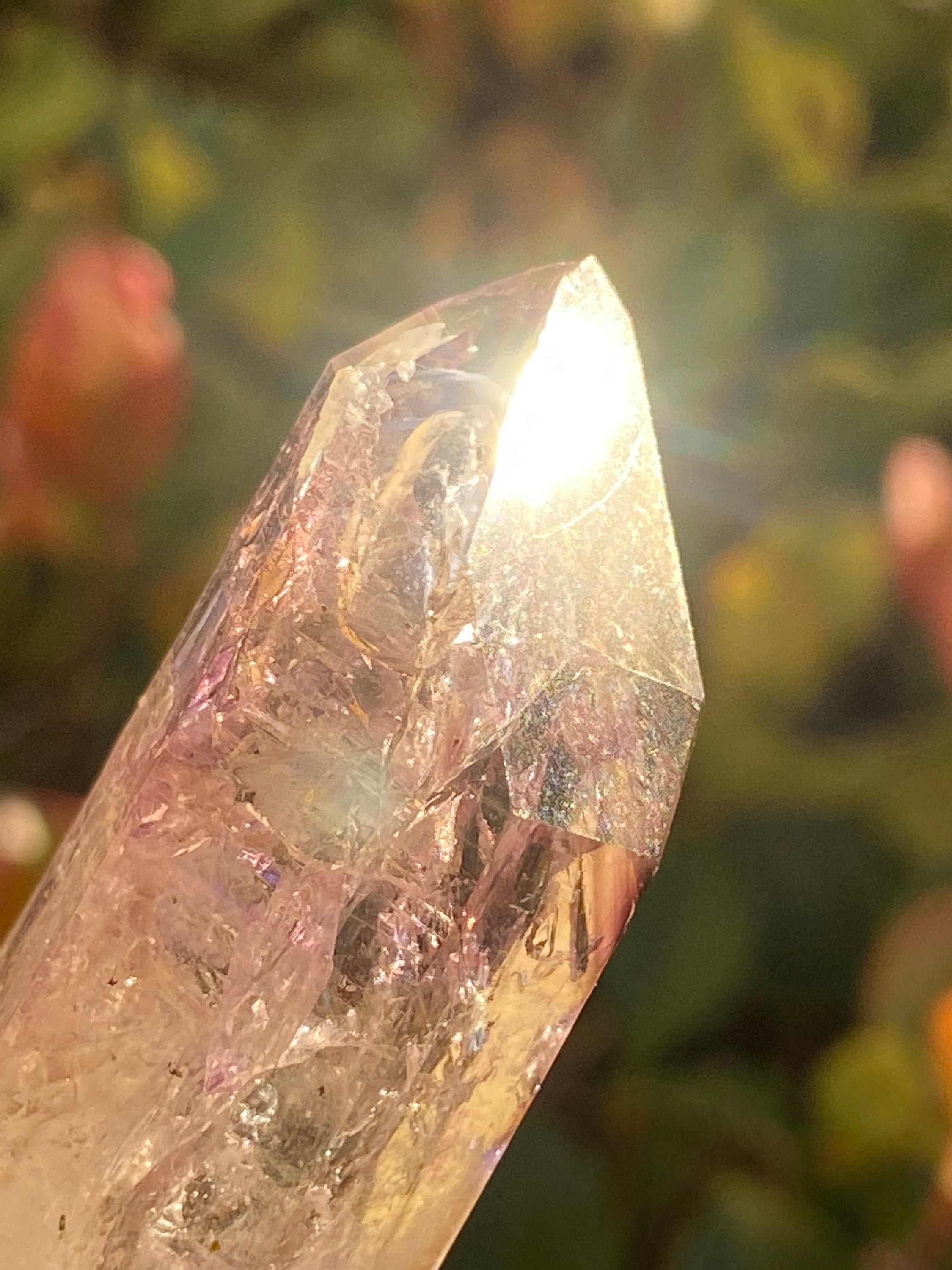 Amethyst With Clay Inclusion and Amazing Internal Growth - Etsy