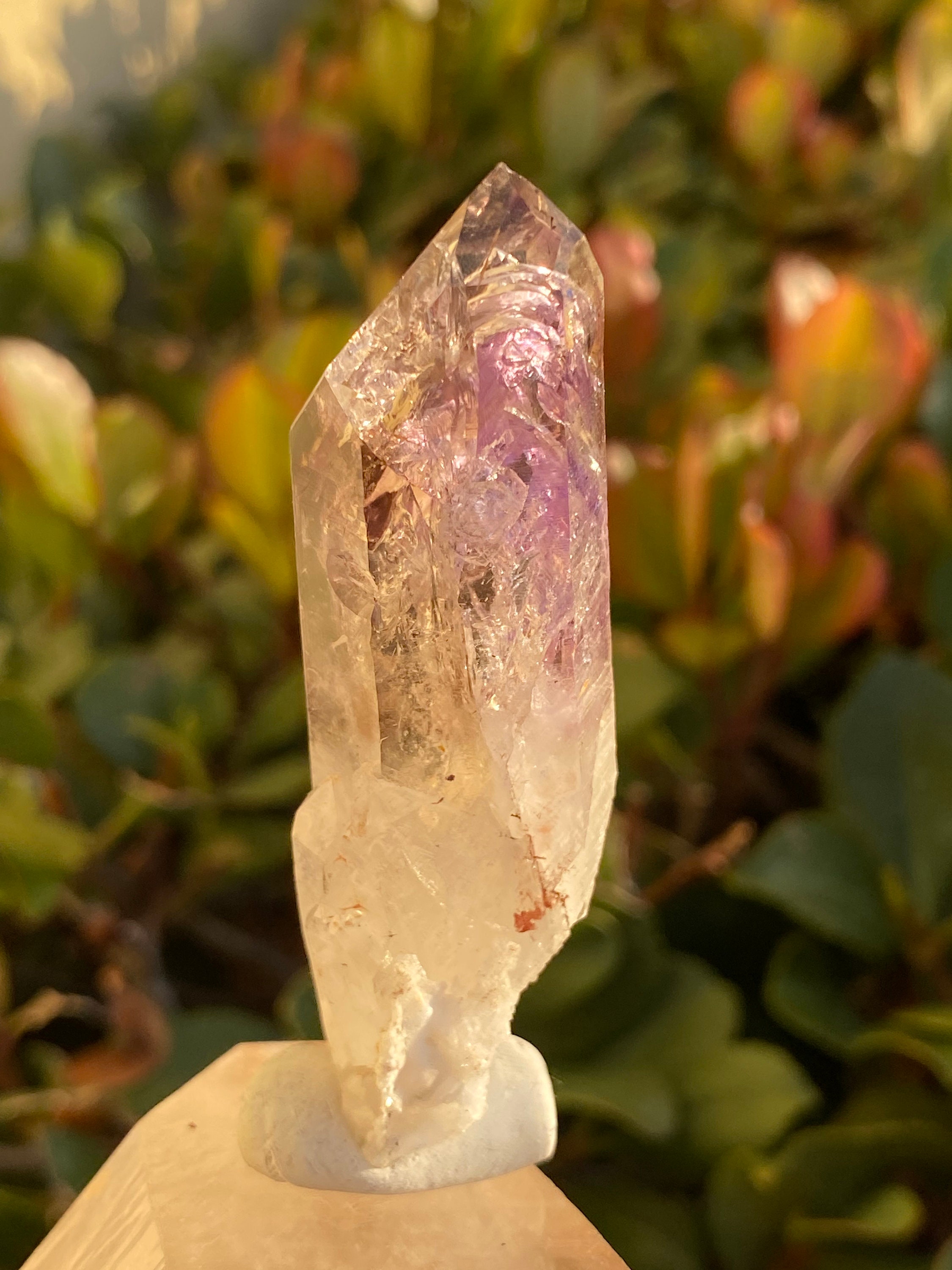 Amethyst With Clay Inclusion and Amazing Internal Growth - Etsy
