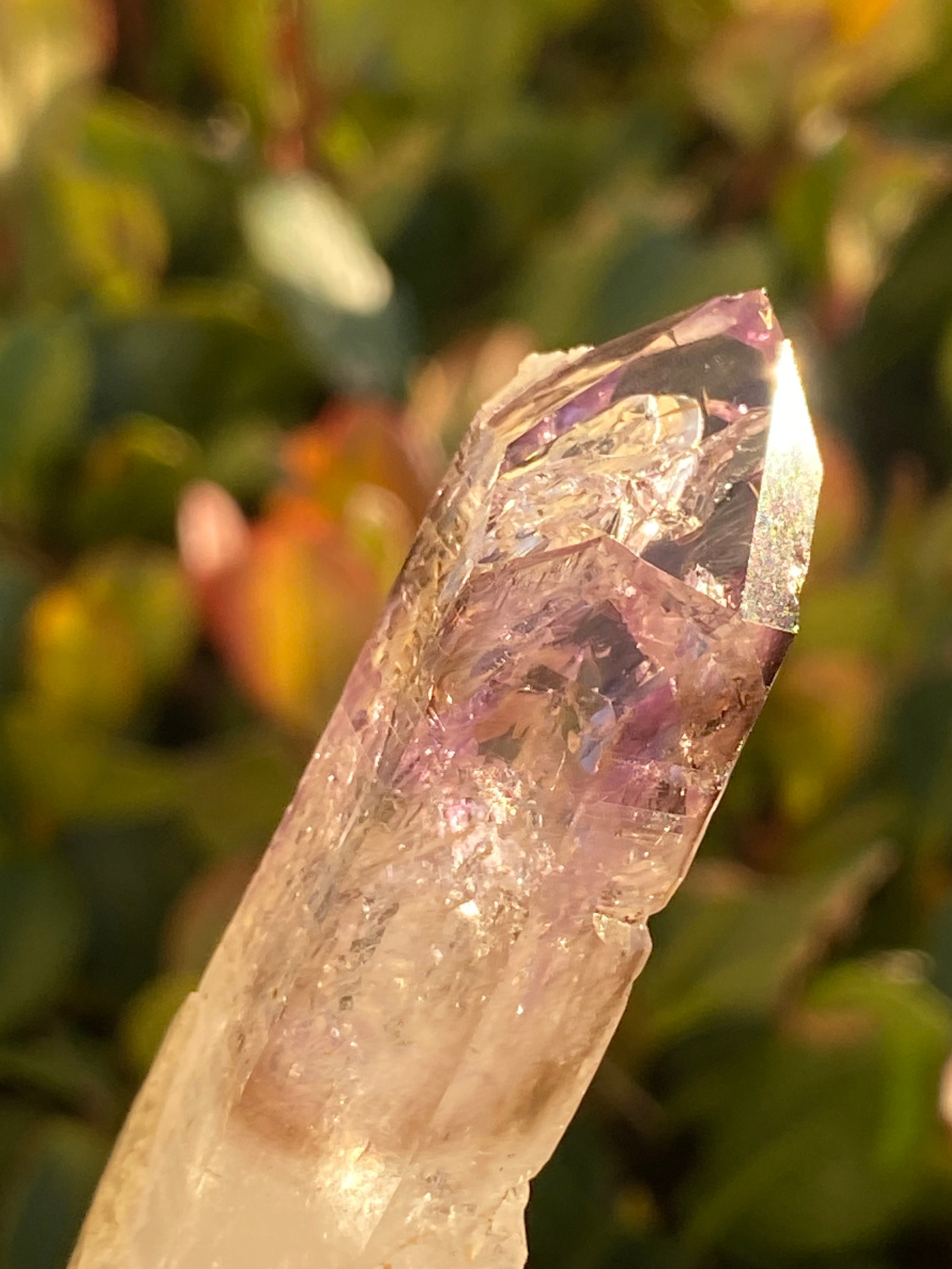 Amethyst With Clay Inclusion and Amazing Internal Growth - Etsy
