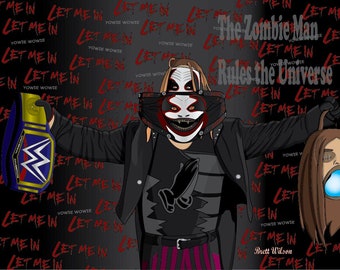 The Fiend Mask - Etsy