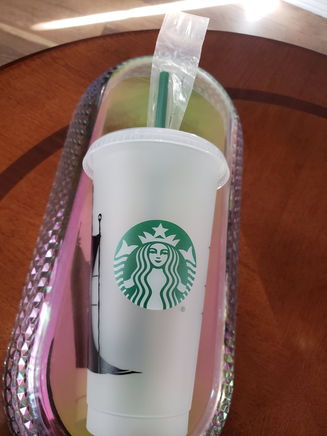 Starbucks recyclable cold cup with custom design and - Etsy 日本