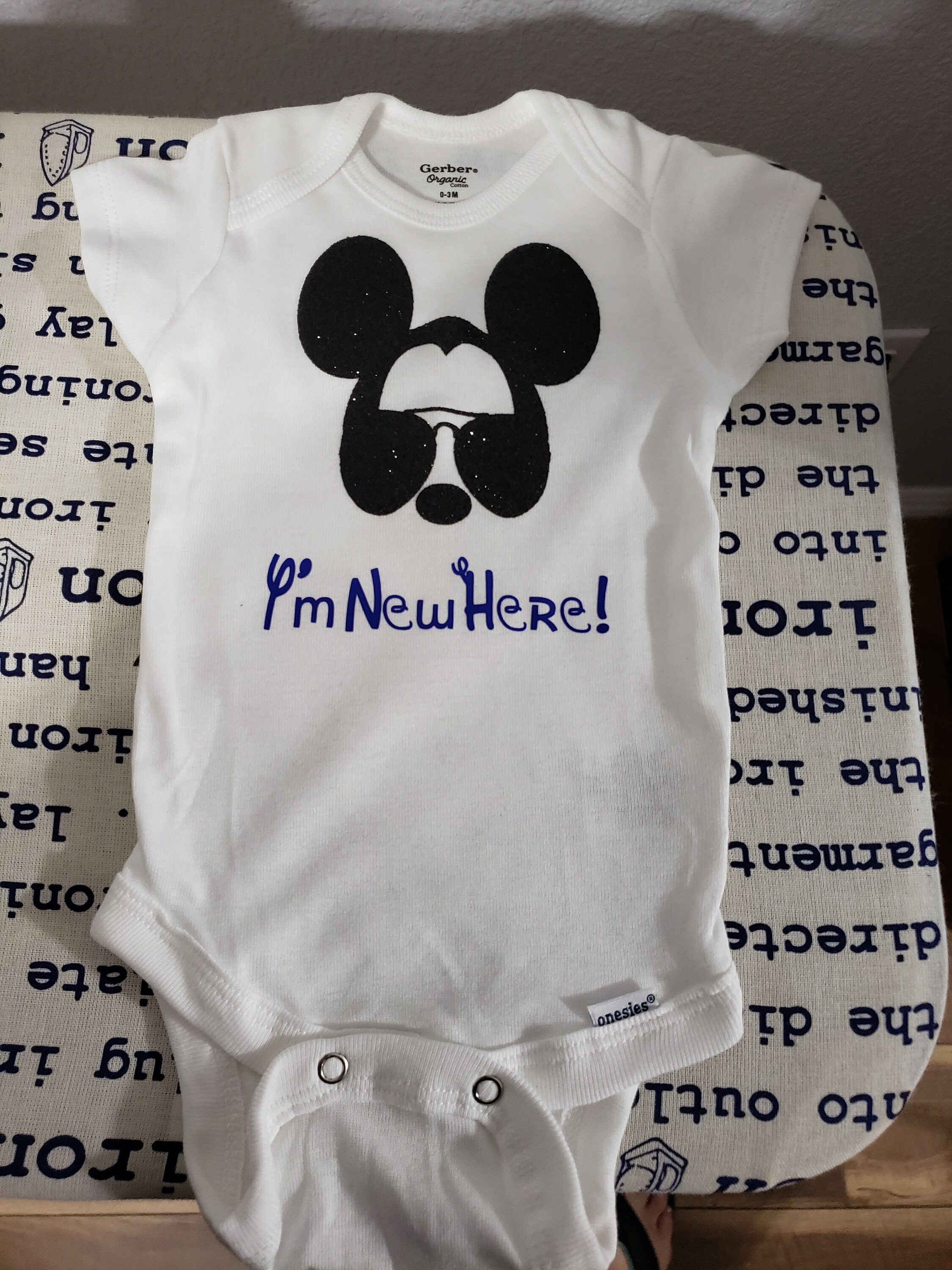 Baby Onesies With Custom Designs and Personalization. Disney Inspired ...