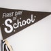 First Day of School Printable Flags: Preschool-6th Grade Bundle ...