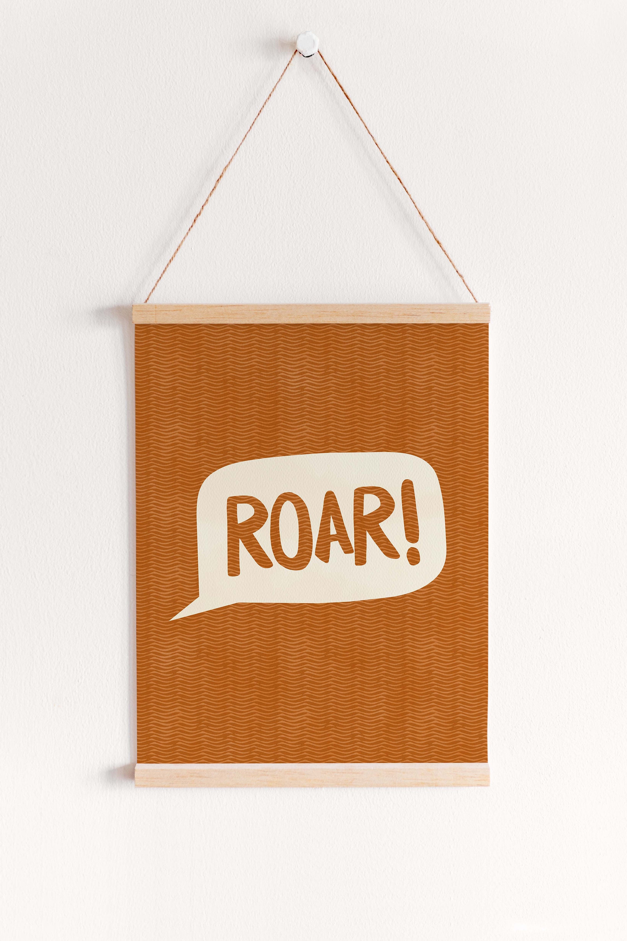 ROAR Hand-lettered Art Print DIGITAL DOWNLOAD Gender - Etsy