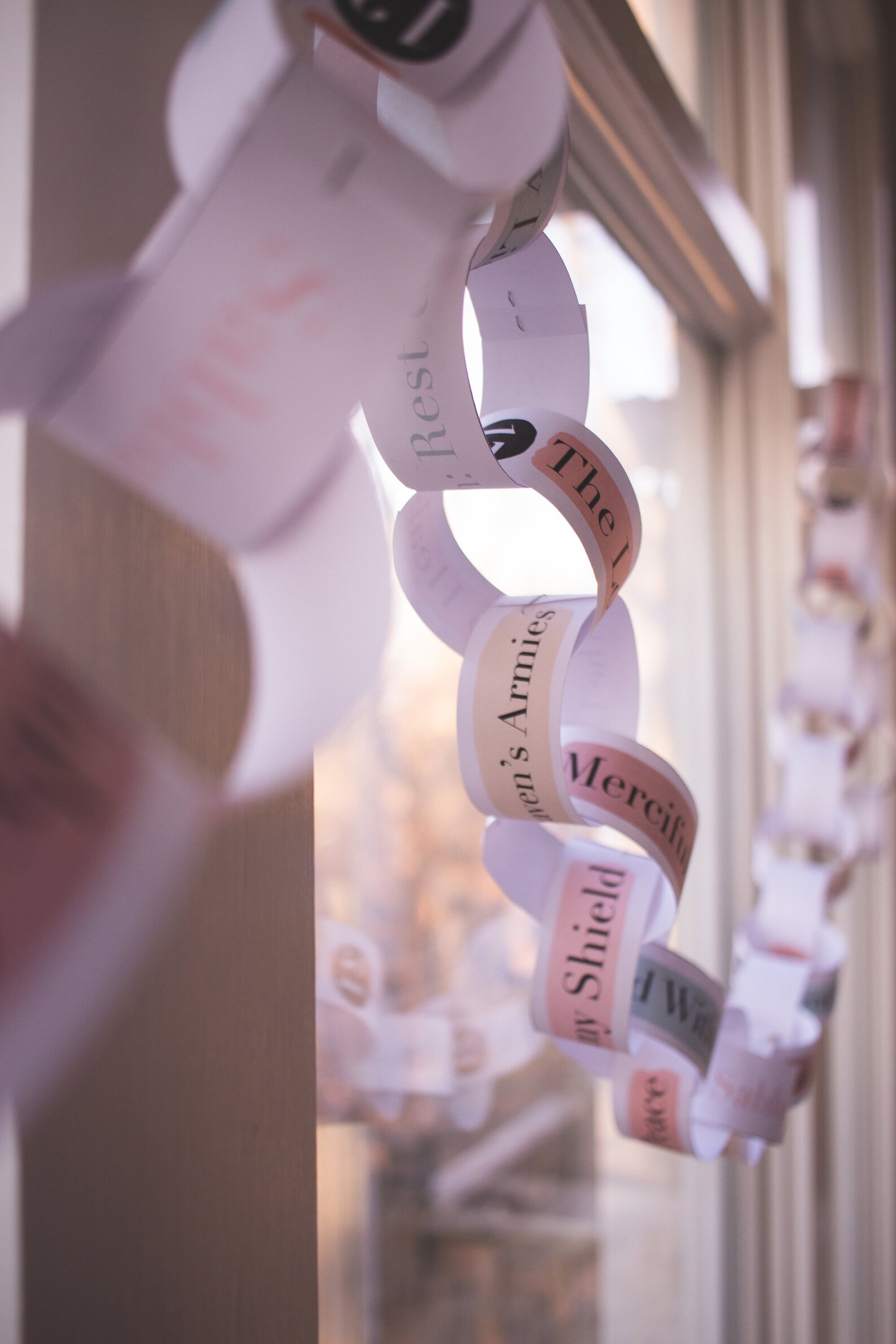 Lent Paper Chain & Devotional Card Set (DIGITAL DOWNLOAD), Printable ...