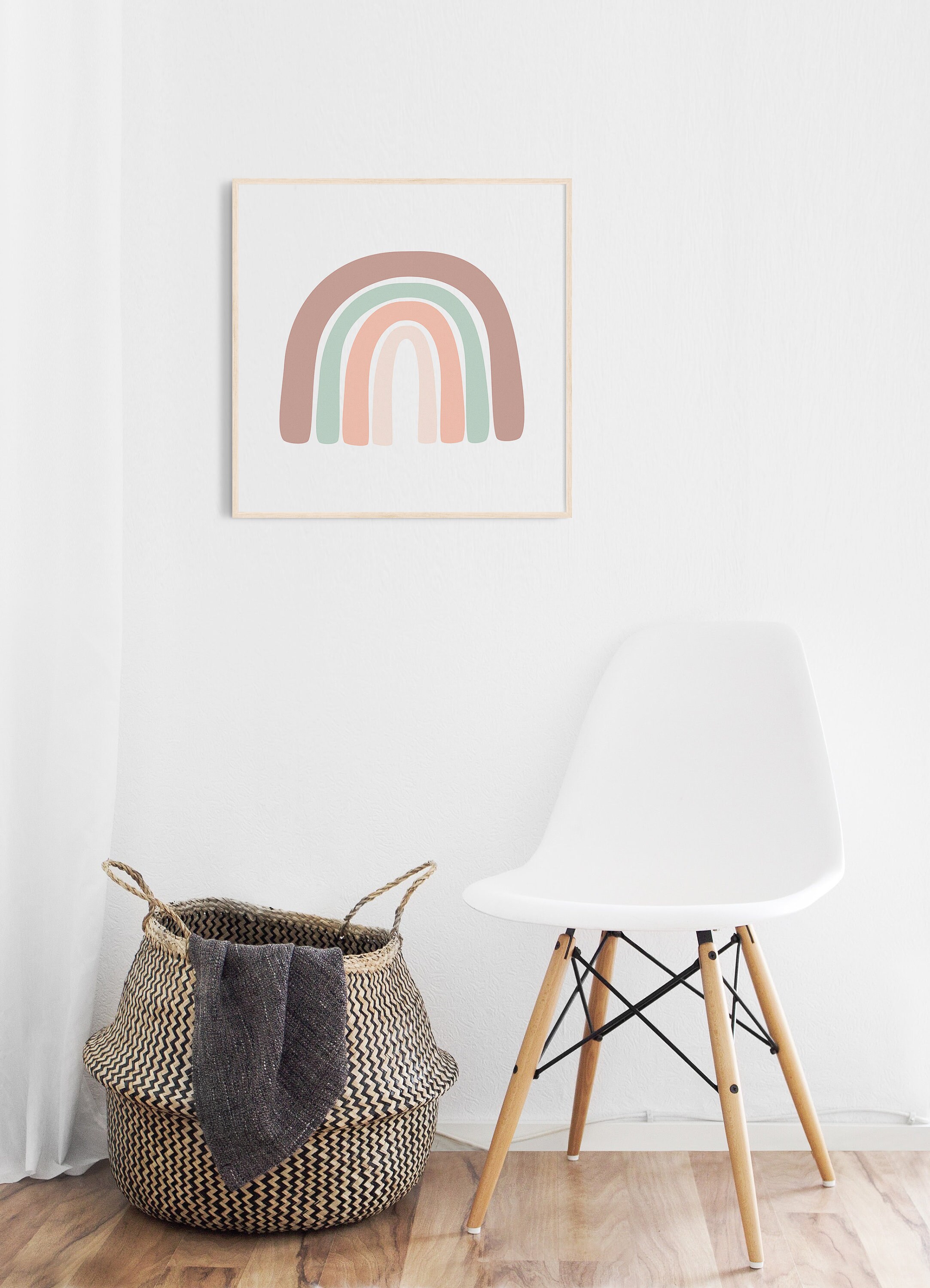 Pastel Rainbow Square Print Digital Download Printable - Etsy