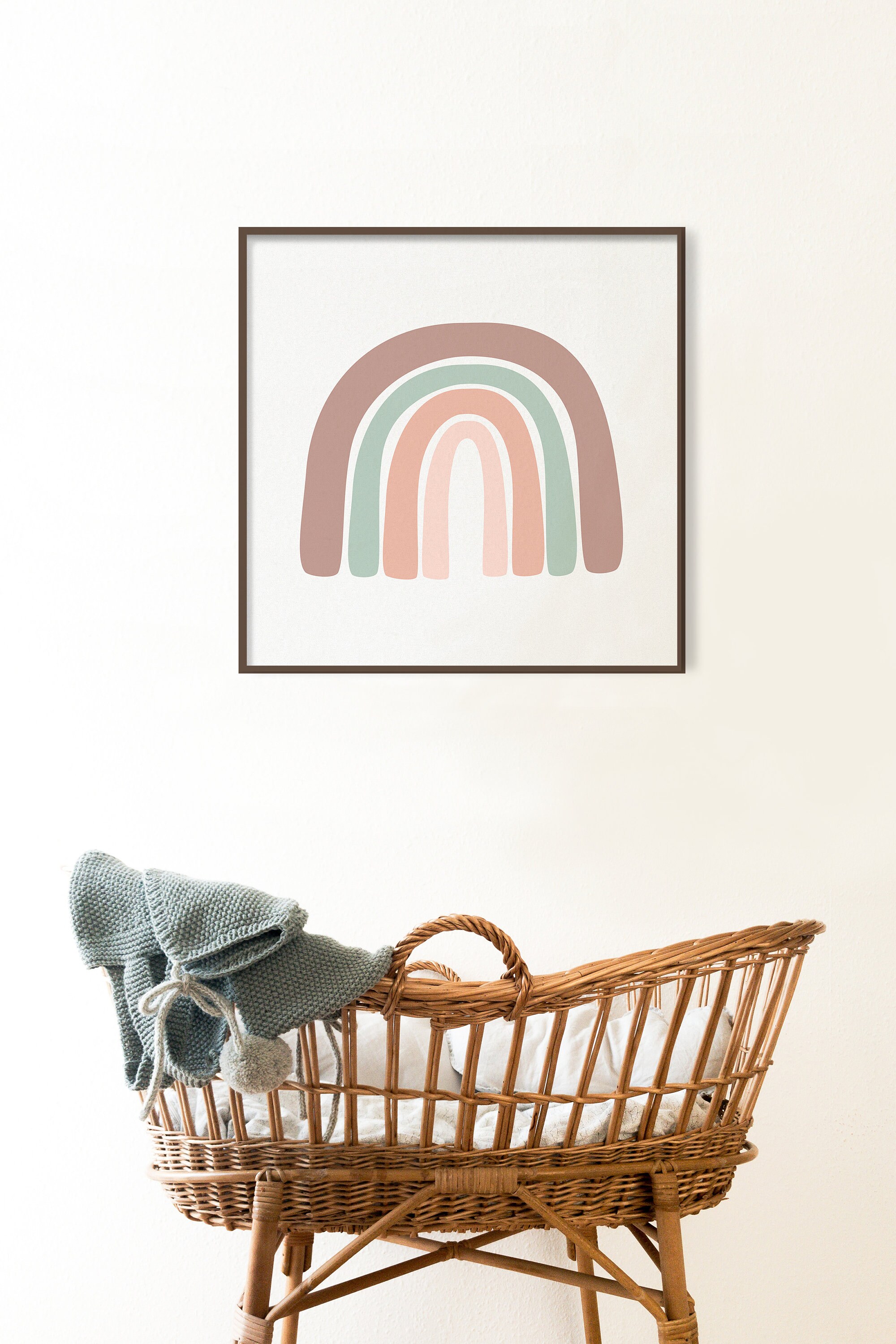 Pastel Rainbow Square Print Digital Download Printable - Etsy