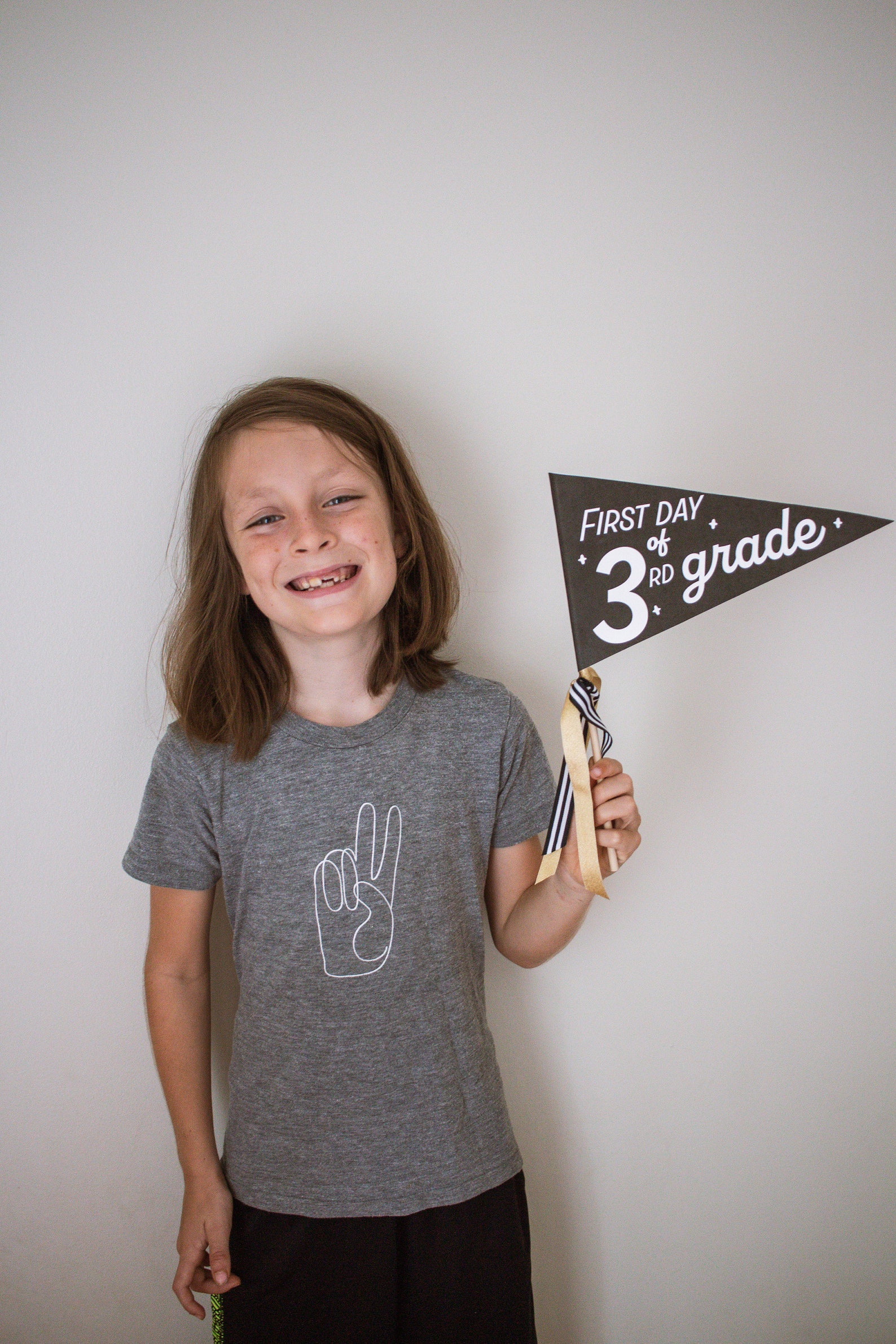 First Day of School Printable Flags: Preschool-6th Grade Bundle DIGITAL ...