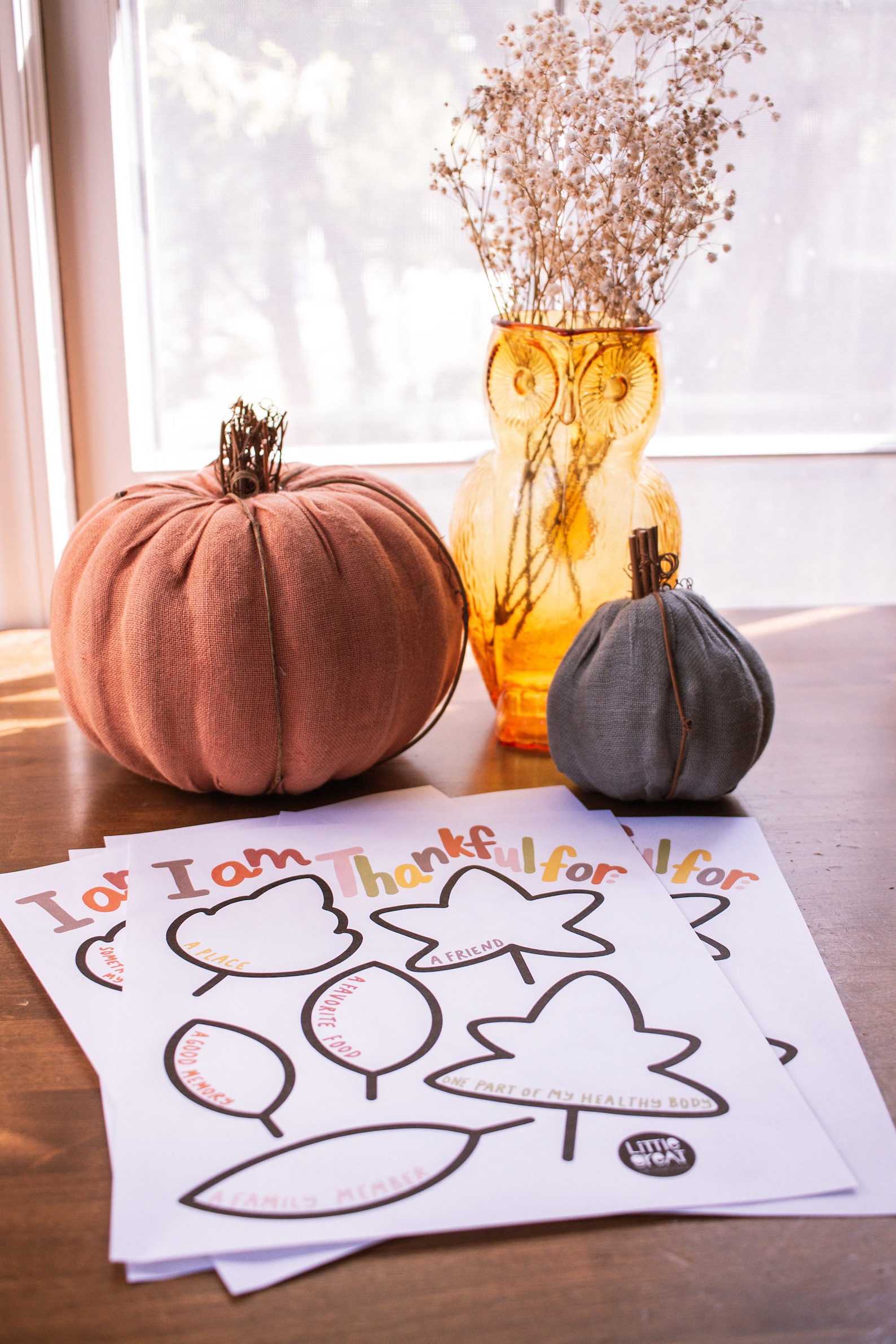 Printable Thankful Tree Leaves DIGITAL DOWNLOAD Fall Kids - Etsy