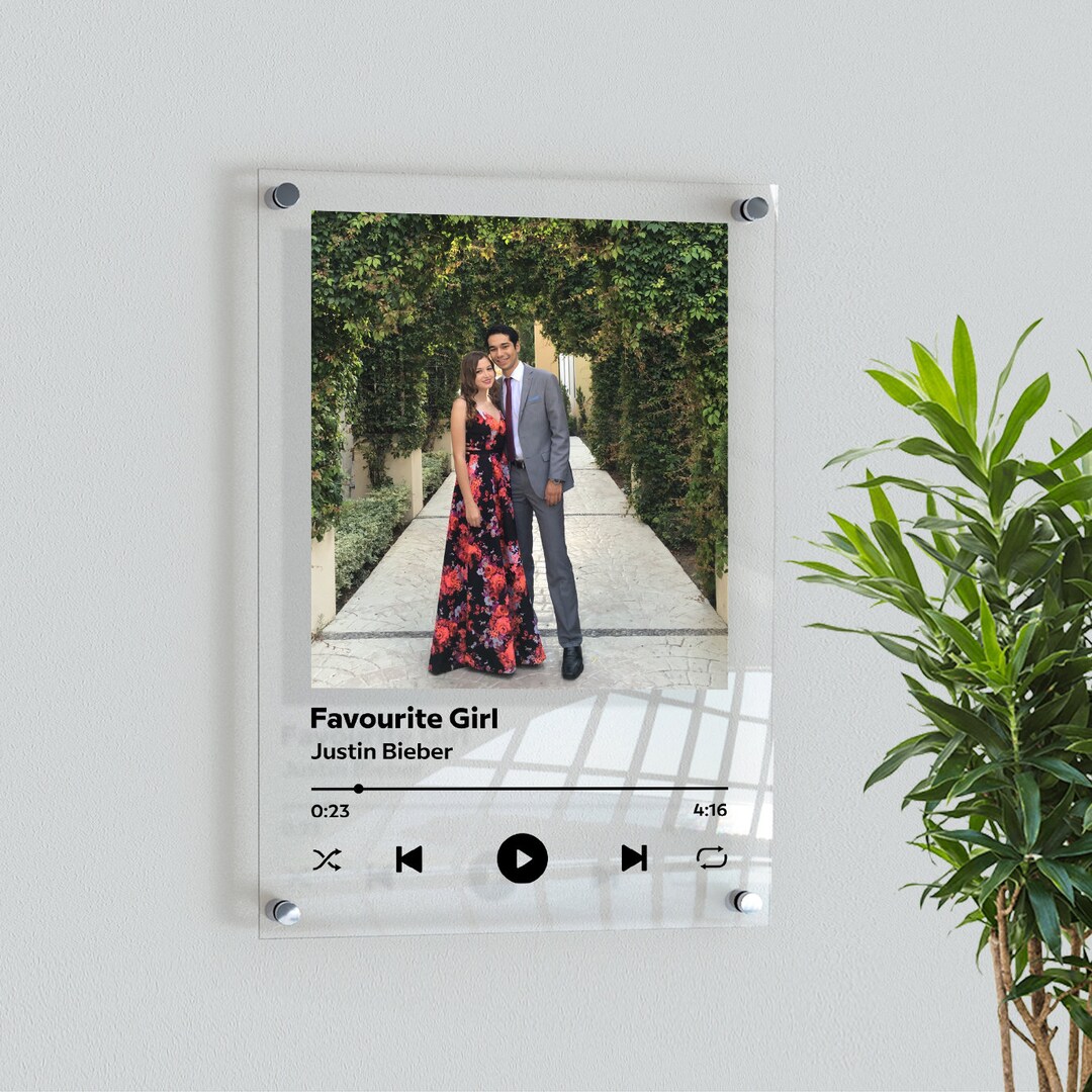 Music Plaques | Personalized Plaque | Photo Plaque | Music Photo Frame ...