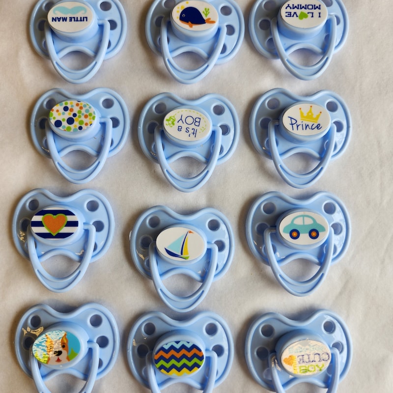 Magnetic Pacifiers for Boy - Etsy