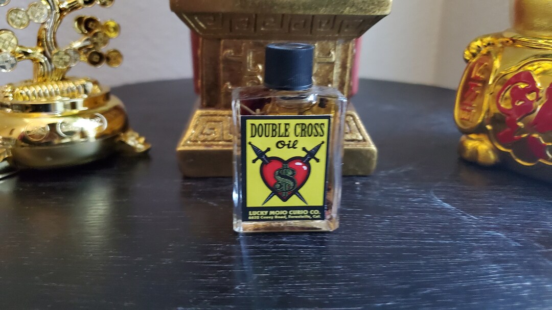 Luckymojocurioco "double Cross Oil" Anointing / Conjure Oil #great Deal ...
