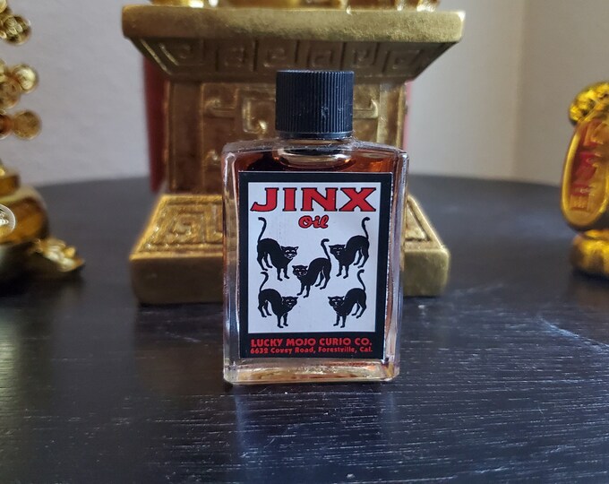 Luckymojocurioco jinx Oil Anointing / Conjure Oil - Etsy