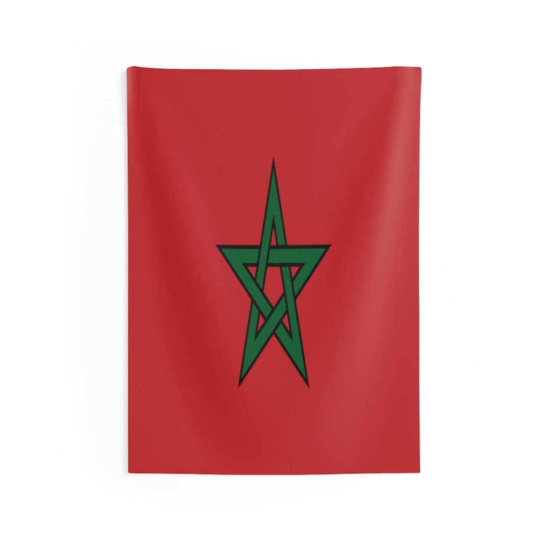 Moorish Flag Wall Tapestry moorish masonry walltapestry - Etsy