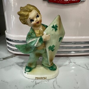 Lefton March Boy With Kite - Etsy