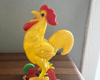 Rooster Pull Toy - Etsy
