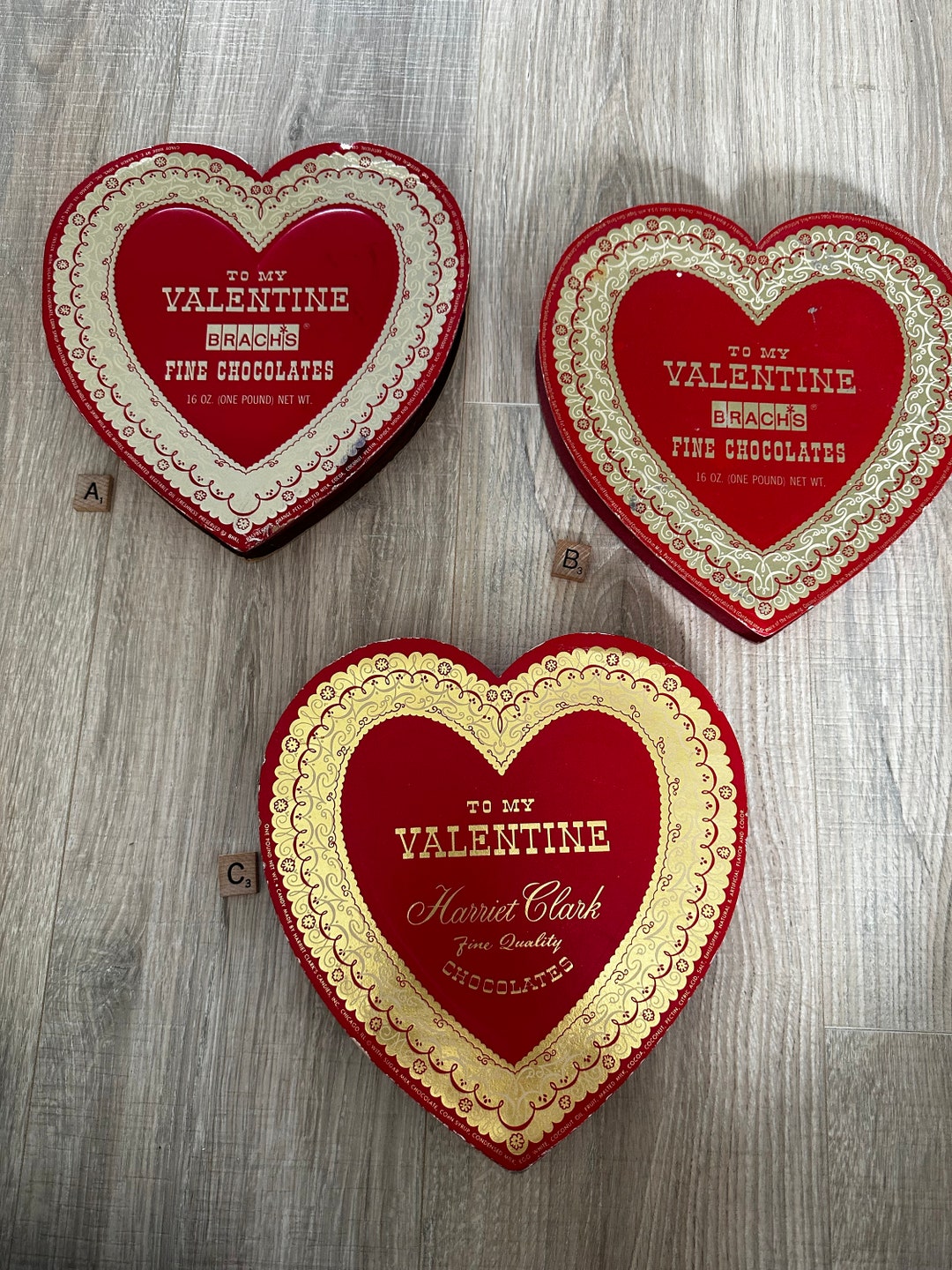 Vintage Brachs Valentine Candy Boxes - Etsy