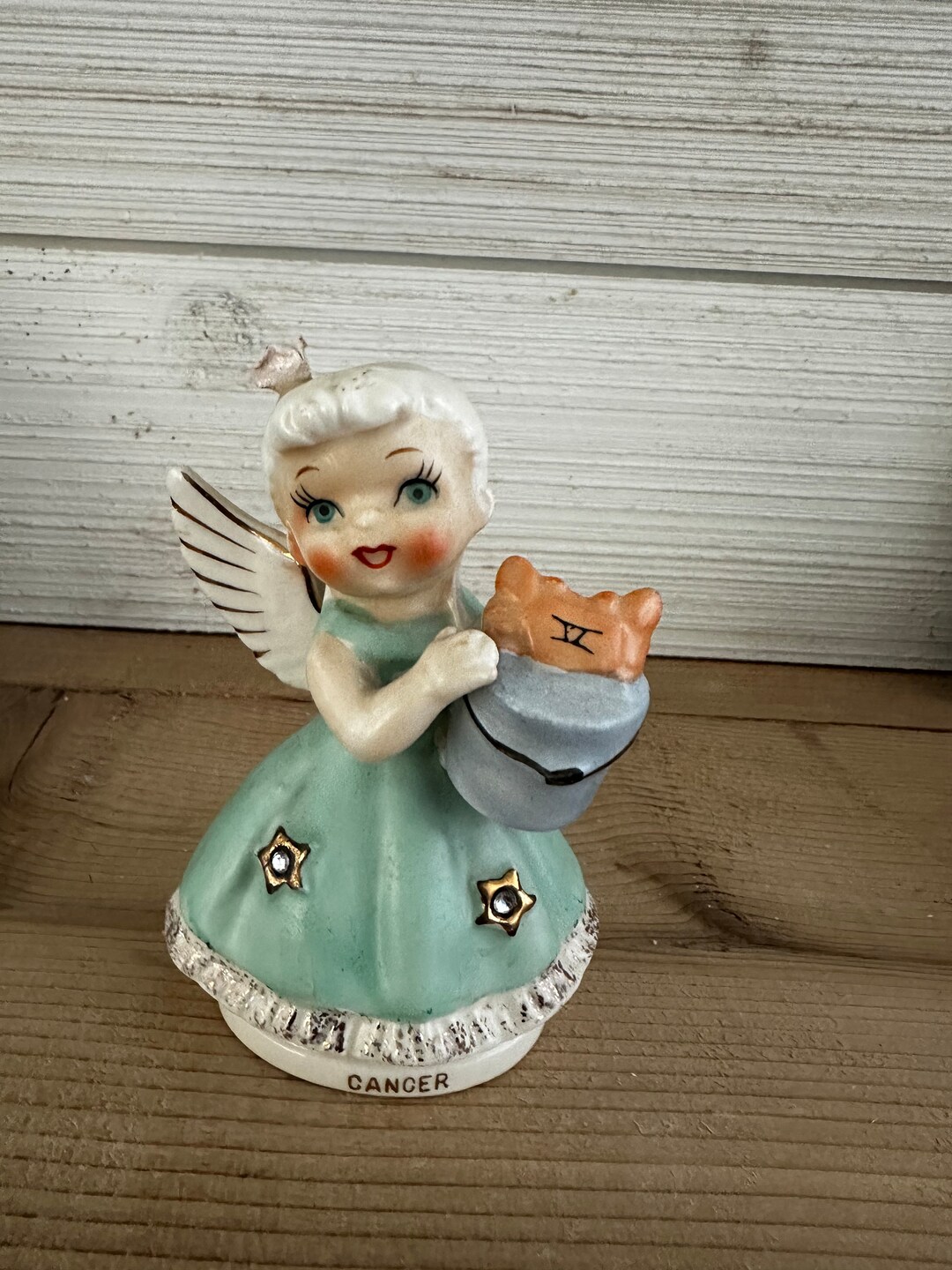 HTF Zodiac Angel Cancer - Etsy