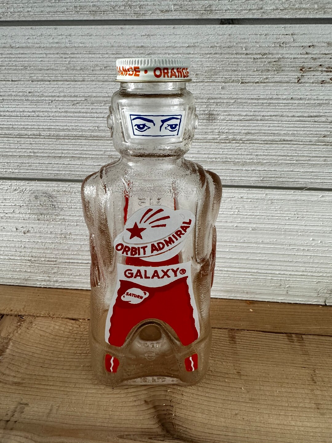 Galaxy Spaceman Red Bottle - Etsy