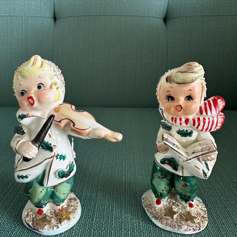 Lefton Vintage Carolers - Etsy