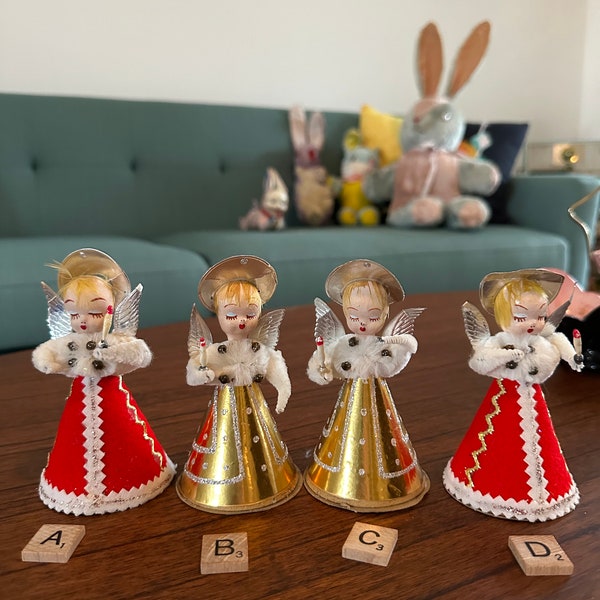 Spun Cotton Angels - Etsy